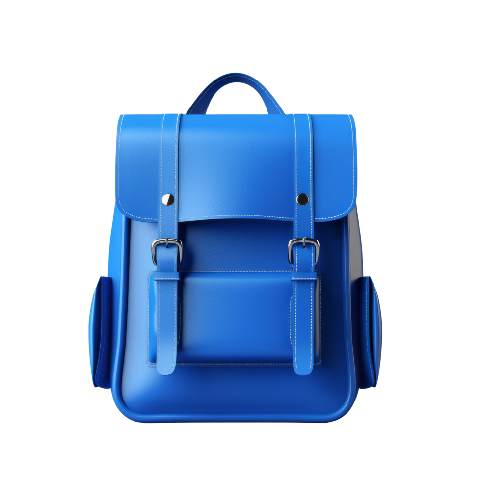 Vívido Colegio Mochila Aislado En Blanco 27252644 Png
