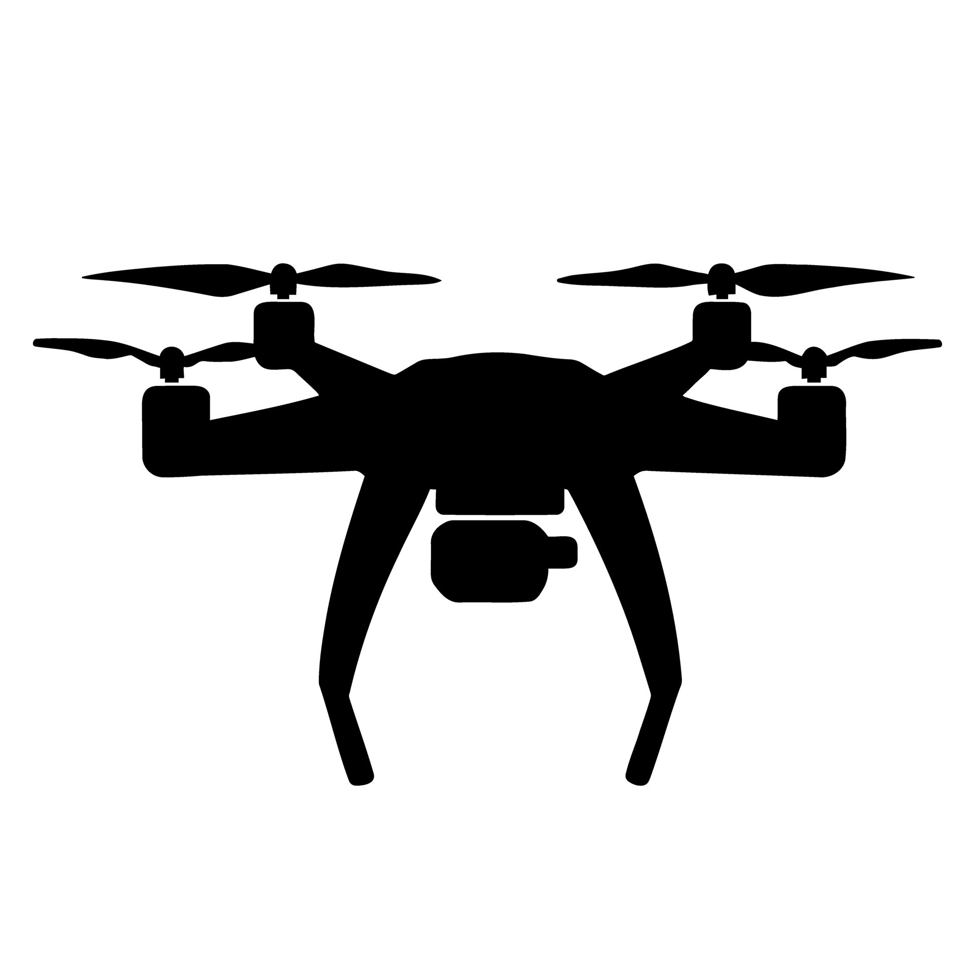Drone Silhouette Icon Vector Illustration 27253379 Vector Art At Vecteezy