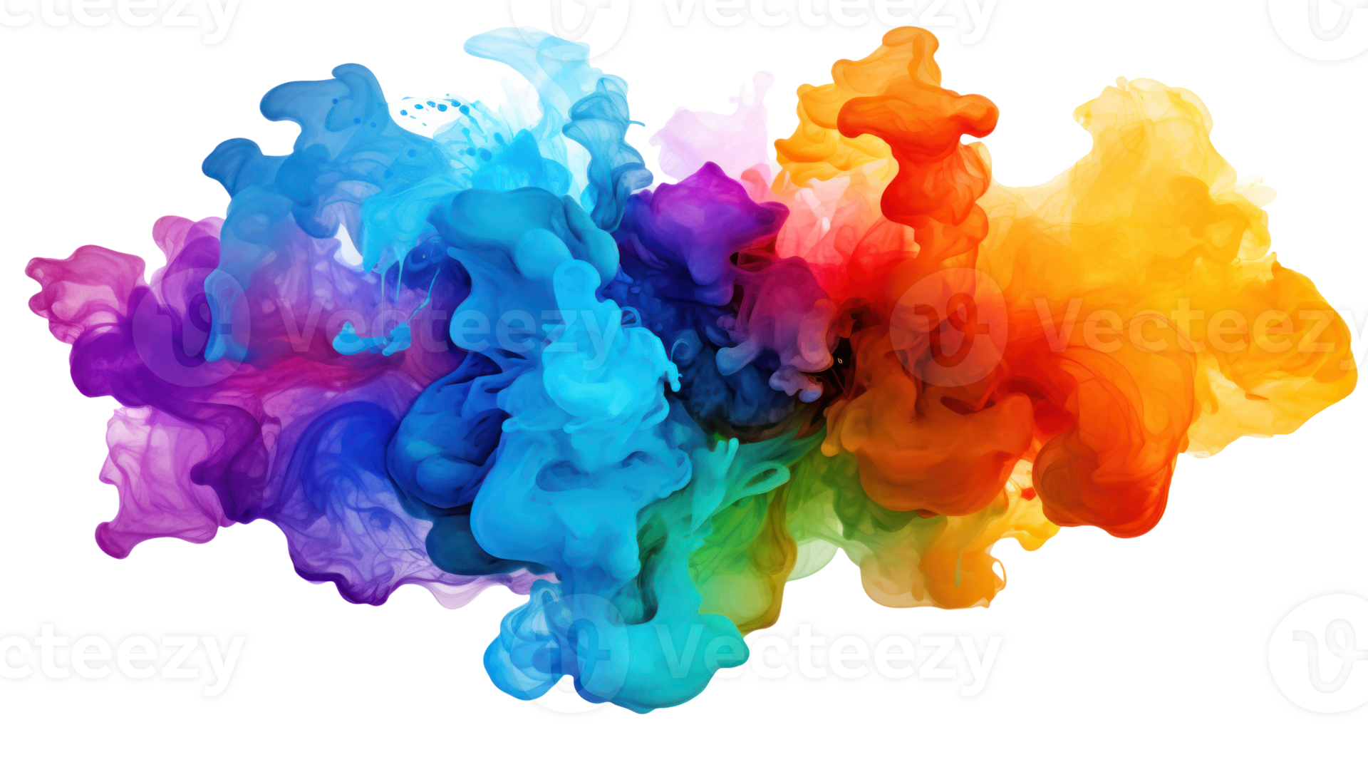 colorful ink splash on transparent background 27254720 PNG colorful ink splash on transparent background 27254720 PNG