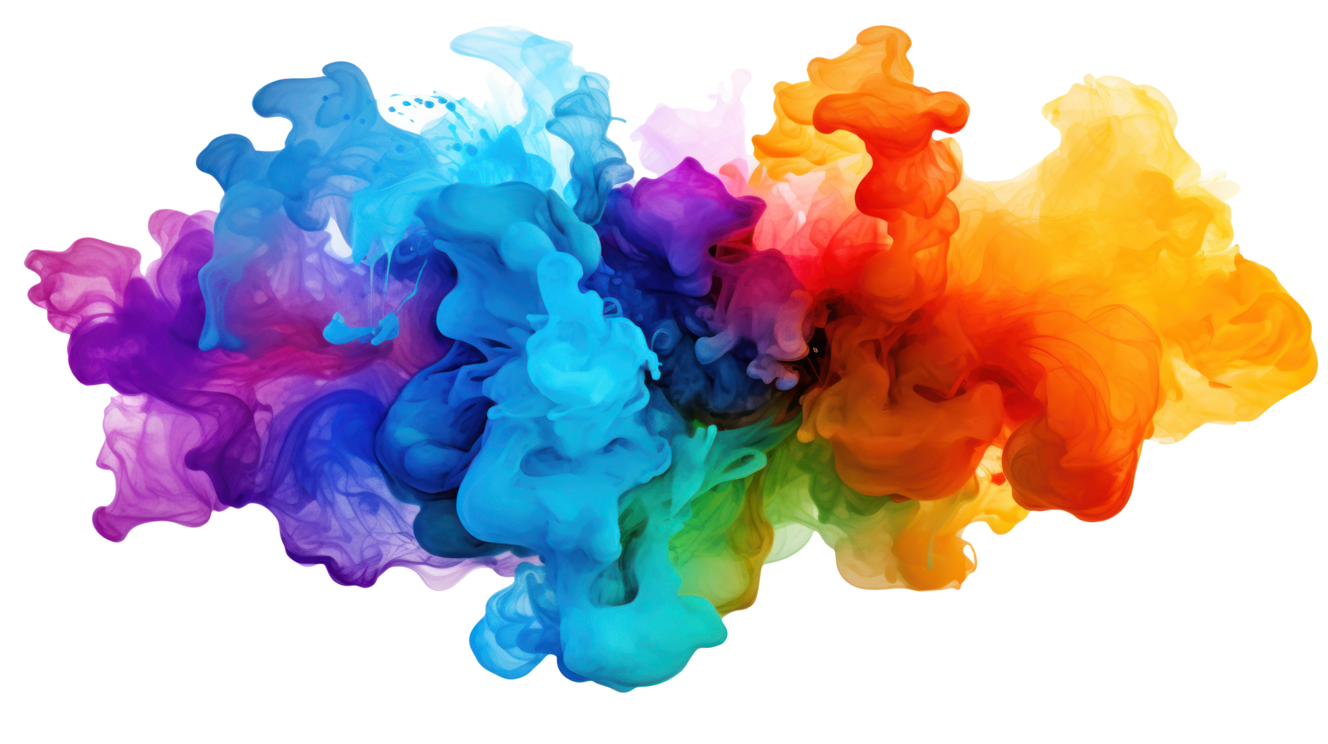 colorful ink splash on transparent background 27254720 PNG colorful ink splash on transparent background 27254720 PNG