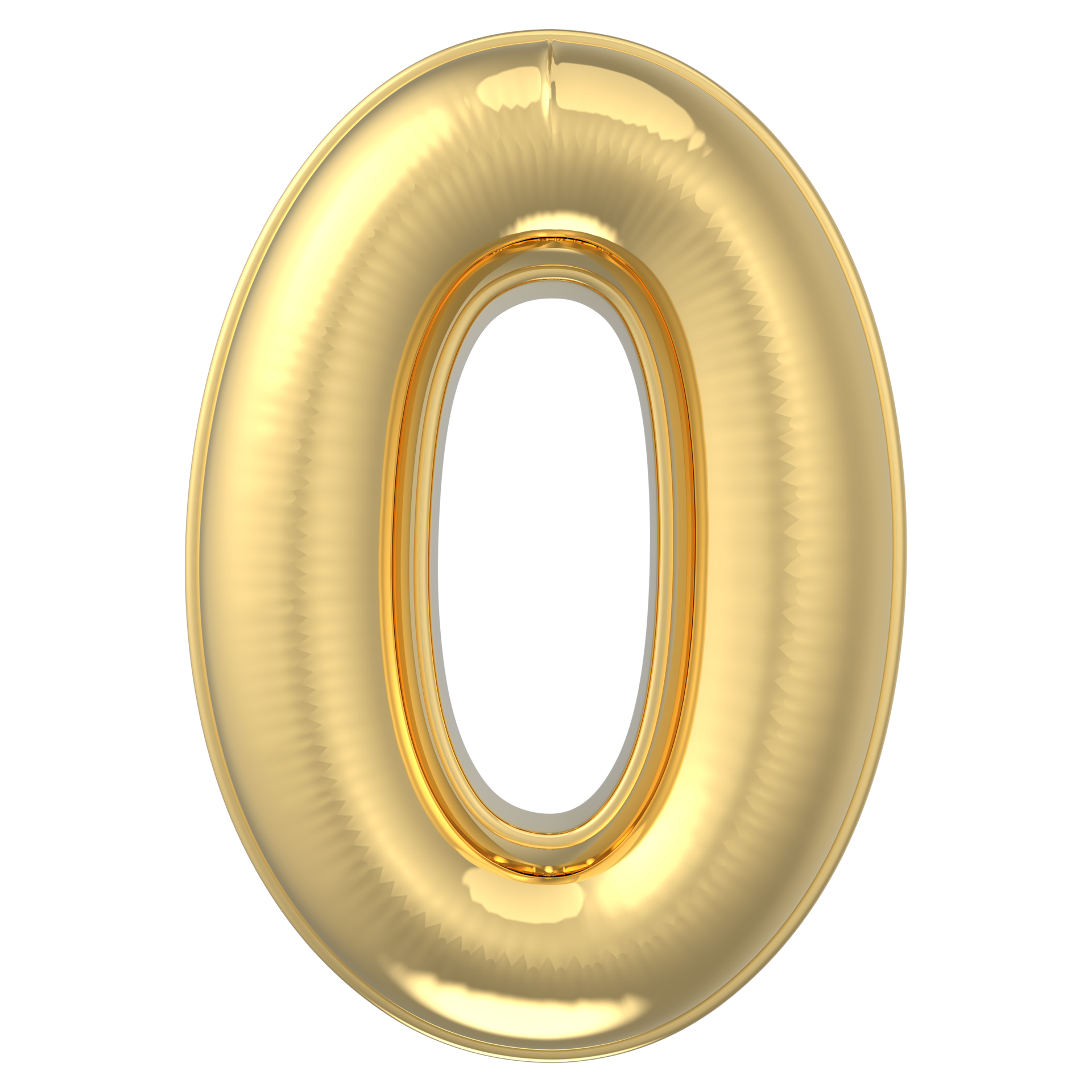 Gold Number 0 3D Render 27255061 PNG Gold Number 0 3D Render 27255061 PNG