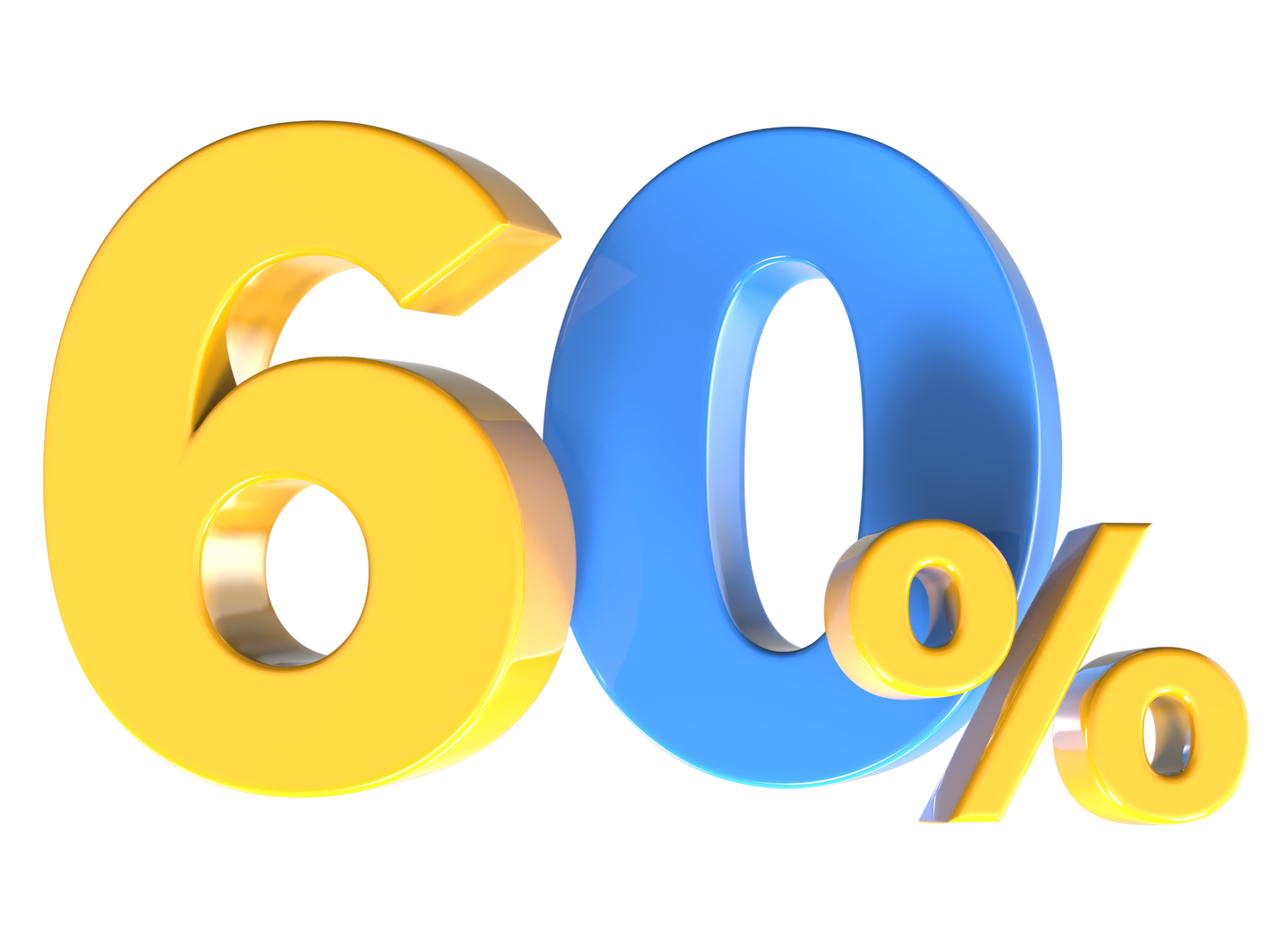 60 Number Gold 3D Render 27255117 PNG 60-number-gold-3d-render-27255117-png