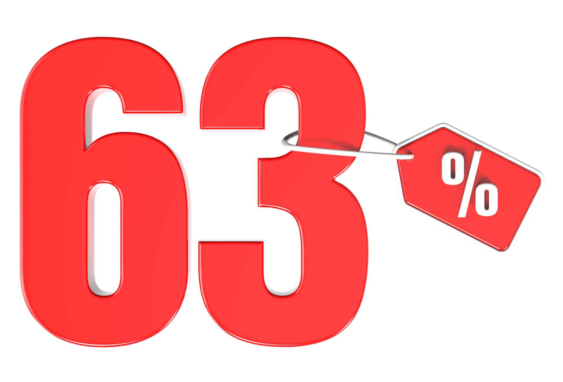 number-percent-discount-3d-rendering-transparent-background-27255401-png
