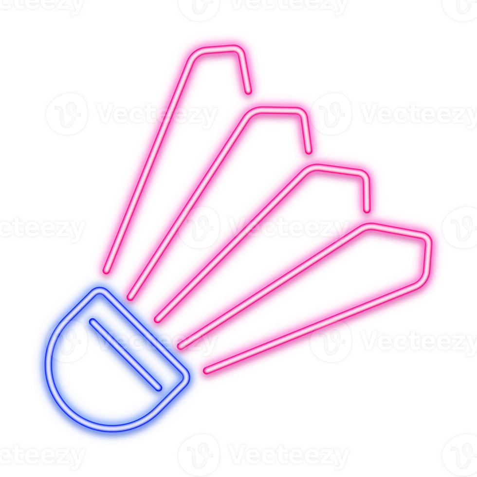 badminton color neon line icon 27261408 PNG badminton color neon line icon 27261408 PNG
