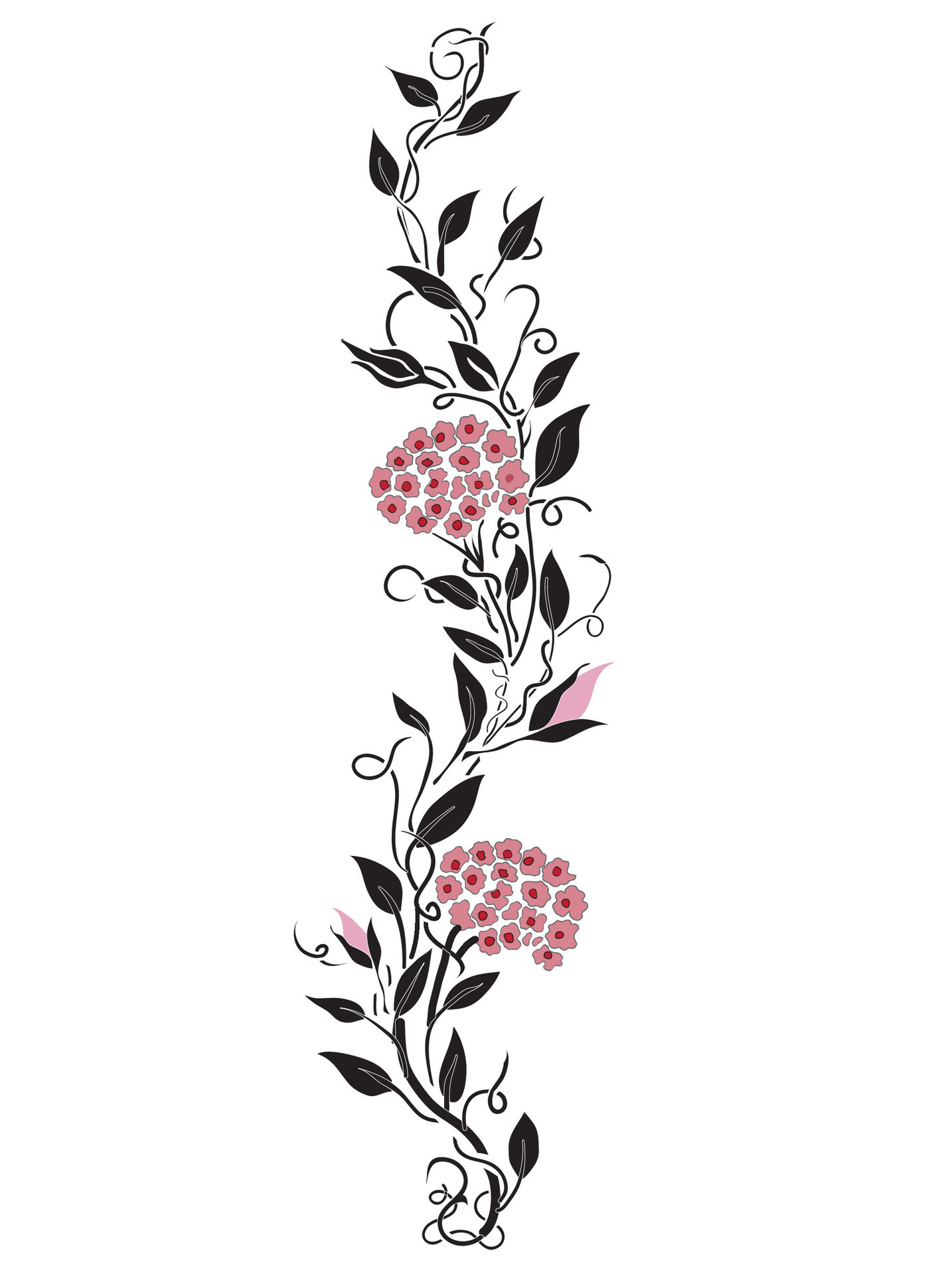 beautiful floral vines pattern 27262330 Vector Art at Vecteezy