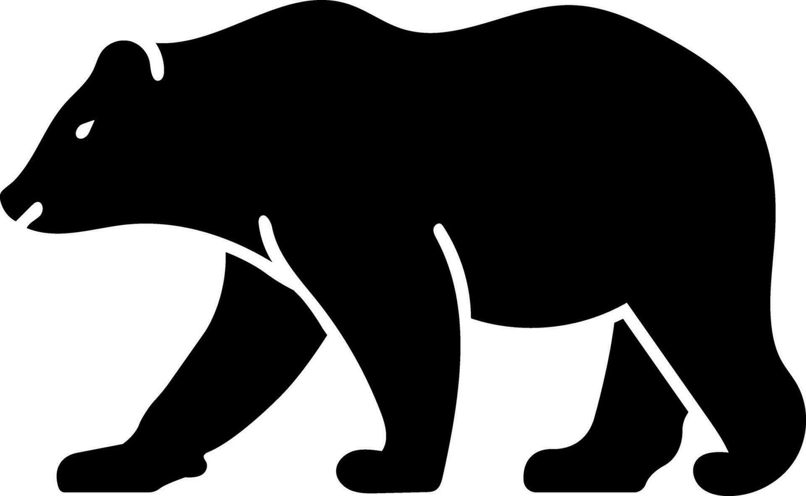 solid icon for bear 27267414 Vector Art at Vecteezy