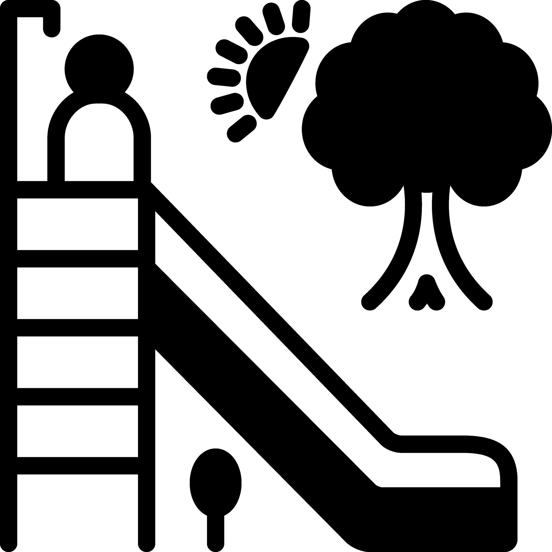 solid icon for swing 27267449 Vector Art at Vecteezy