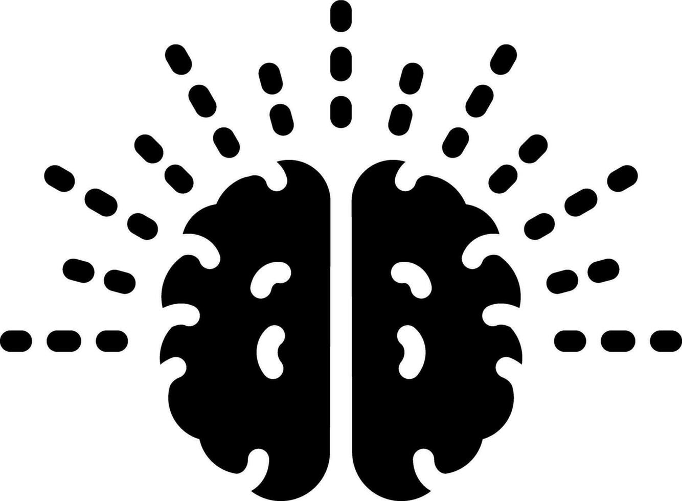 solid icon for brain 27267554 Vector Art at Vecteezy