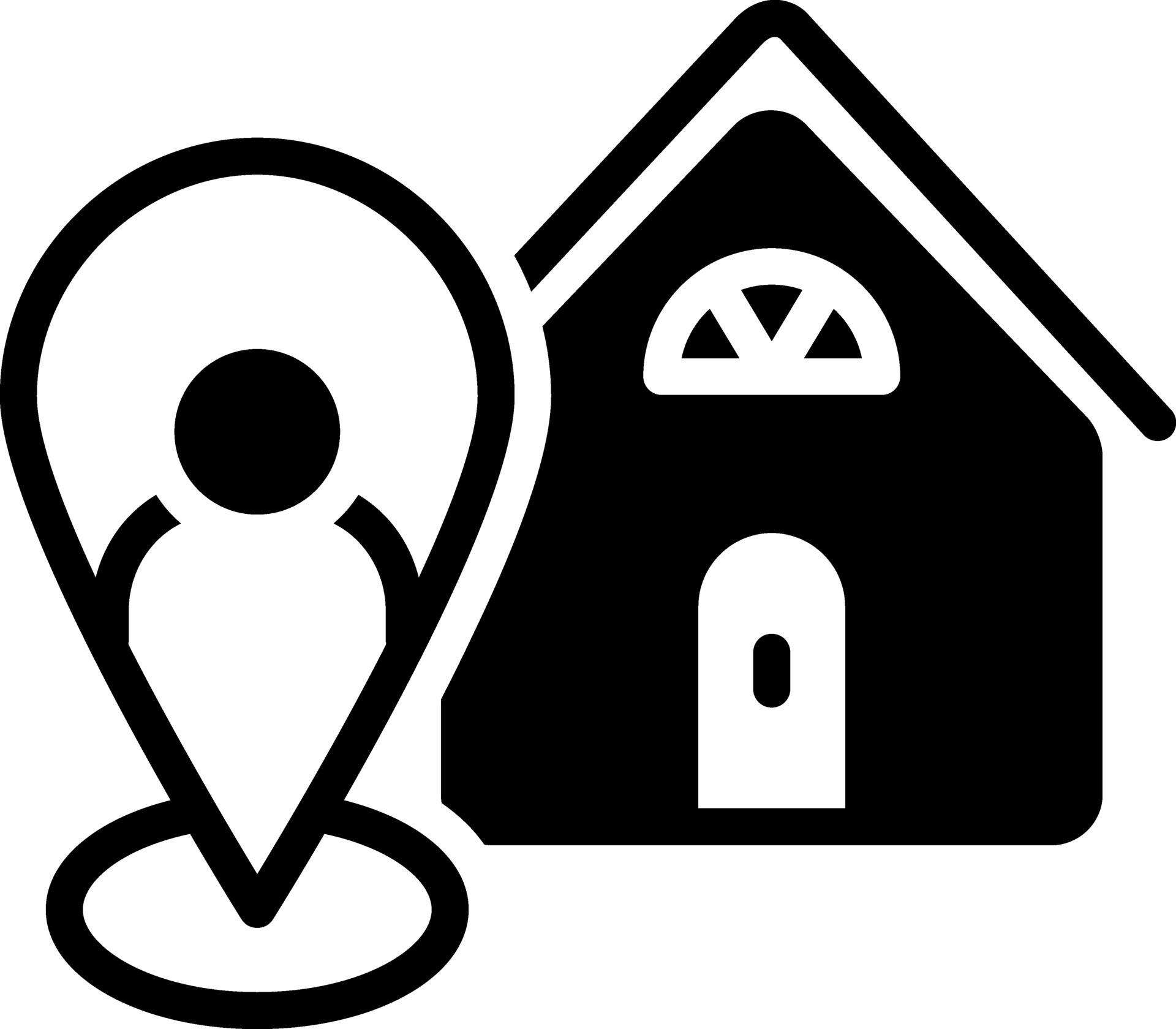 solid icon for local 27267994 Vector Art at Vecteezy