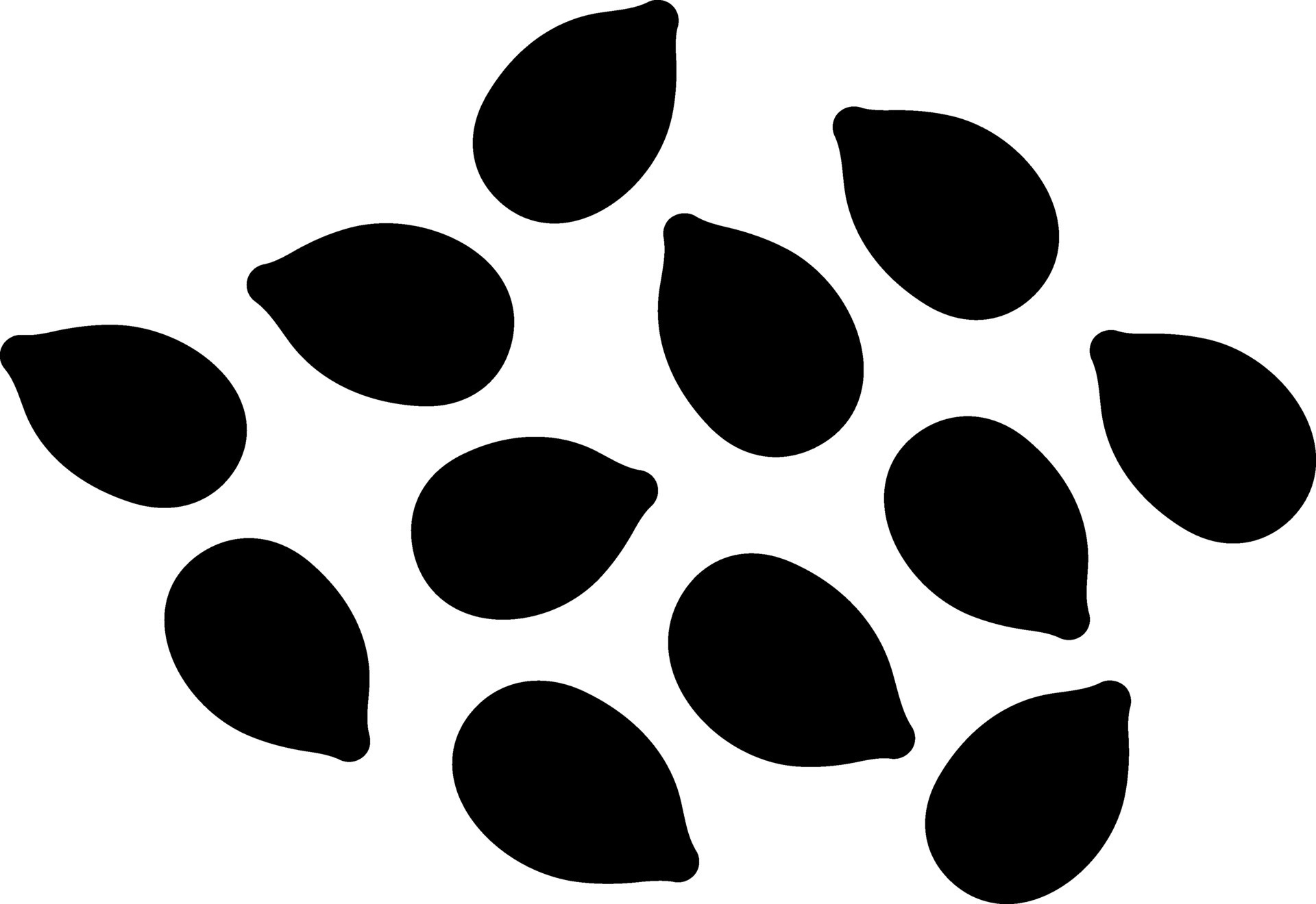 solid icon for sesame seed 27268421 Vector Art at Vecteezy