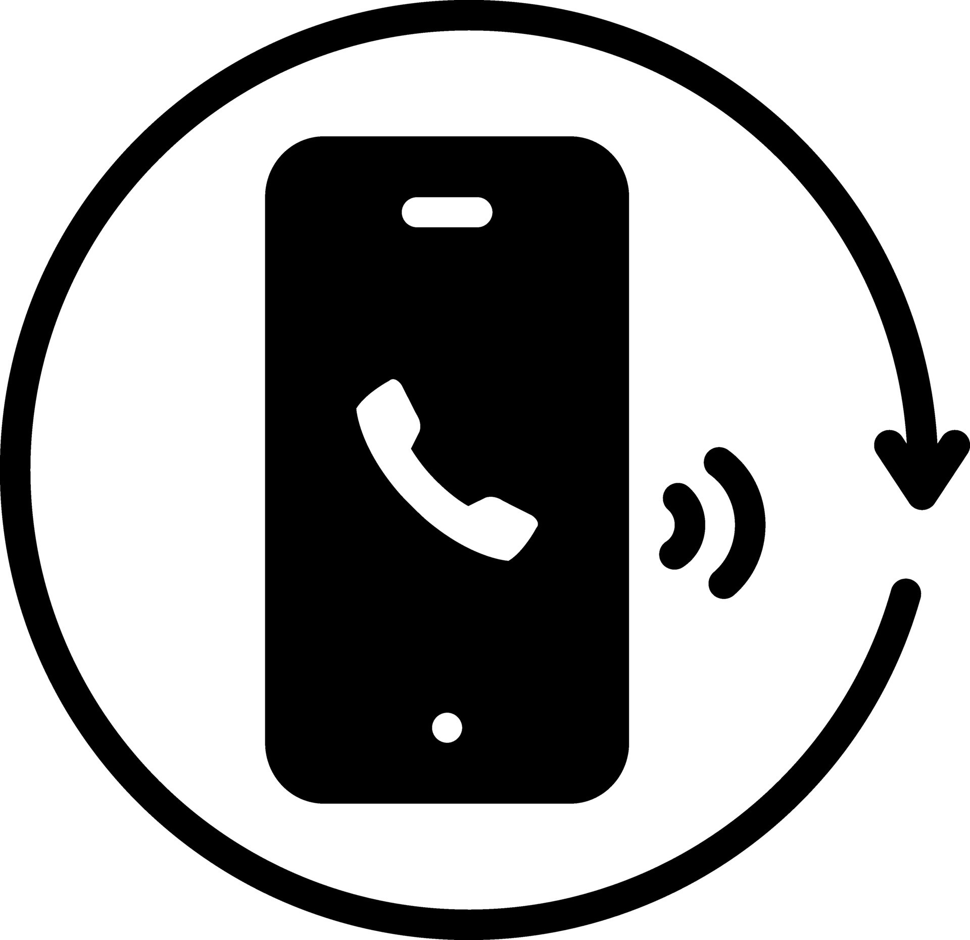 solid icon for repeat 27268436 Vector Art at Vecteezy