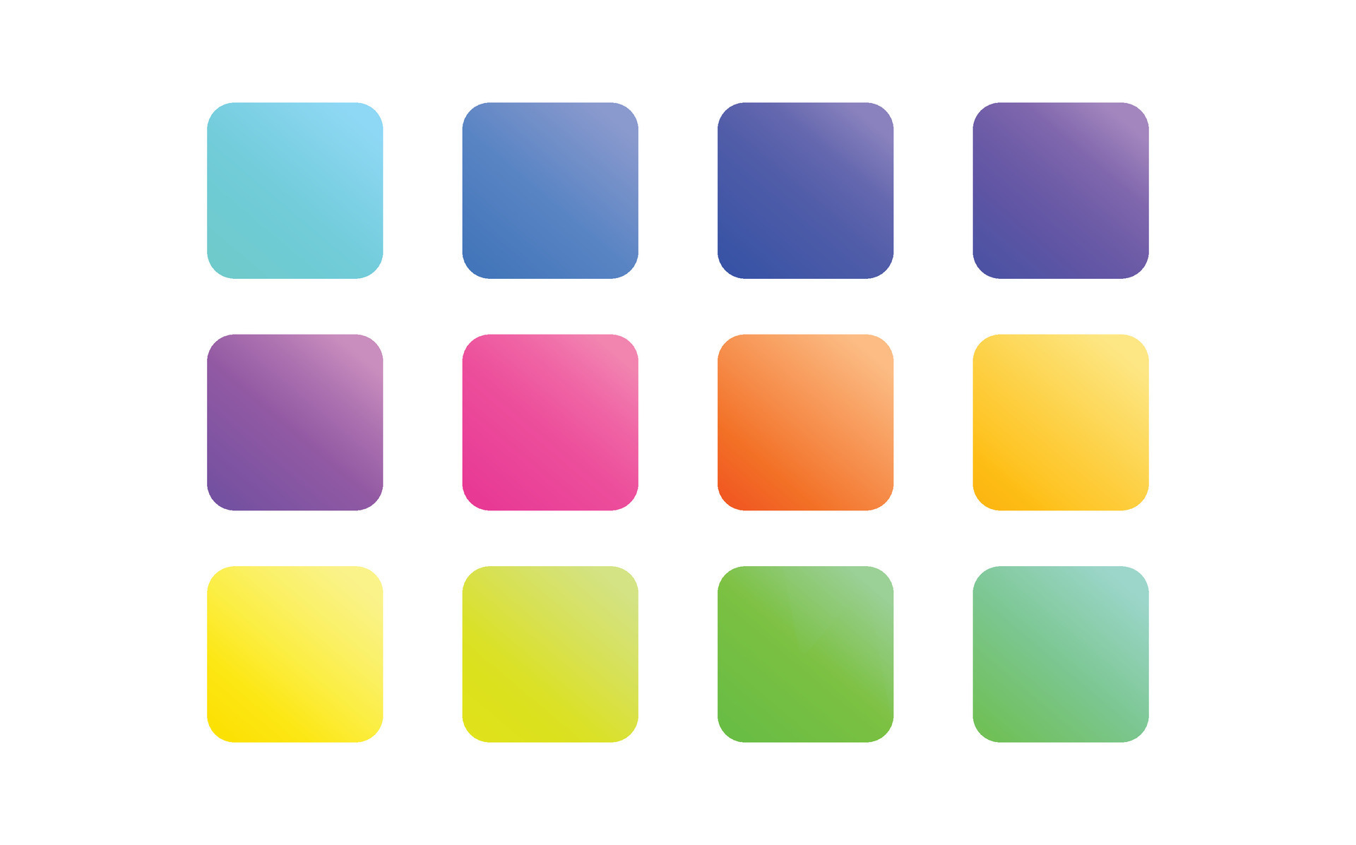 gradient colorful palettes Modern gradients 27269026 Vector Art at Vecteezy