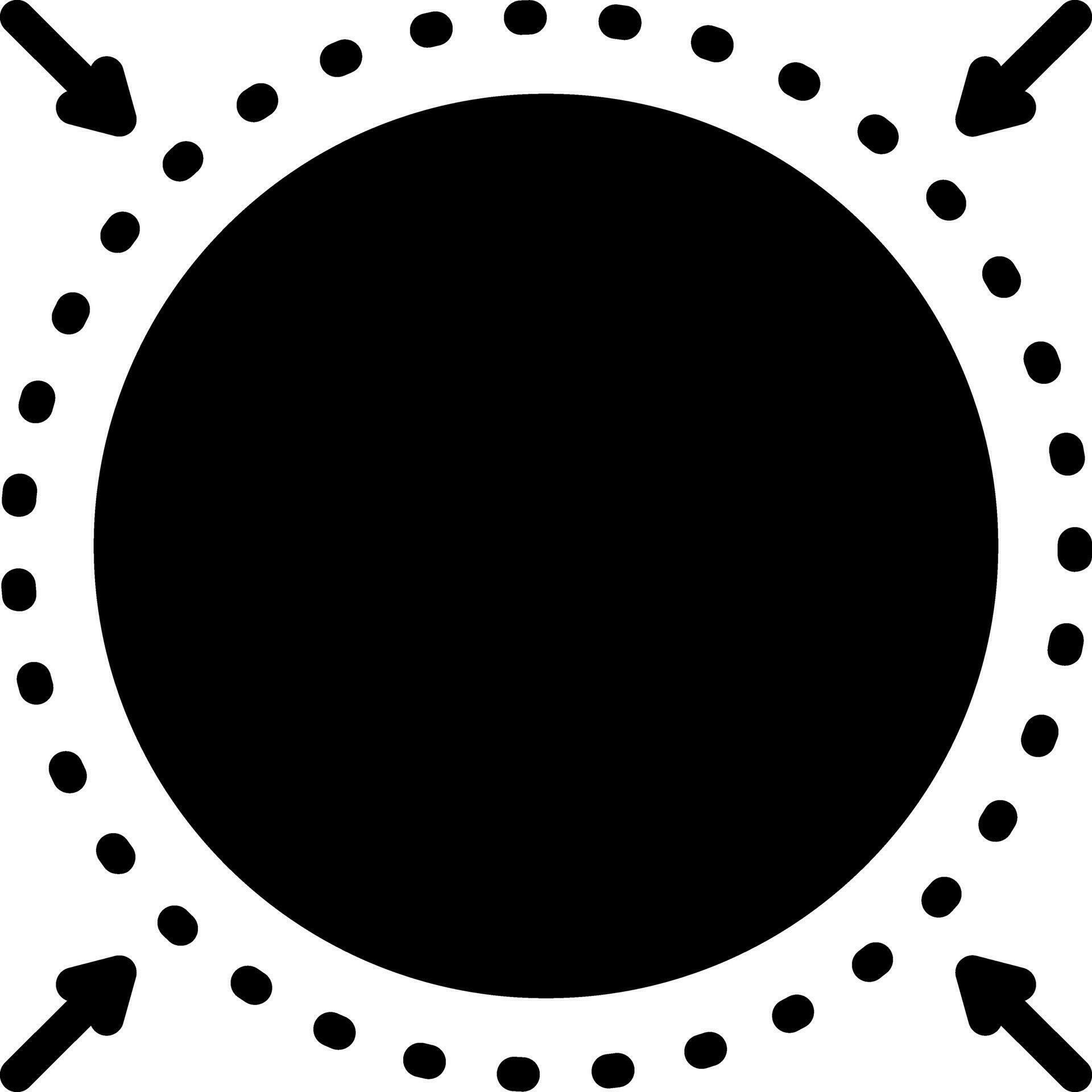 solid icon for boundary 27270351 Vector Art at Vecteezy