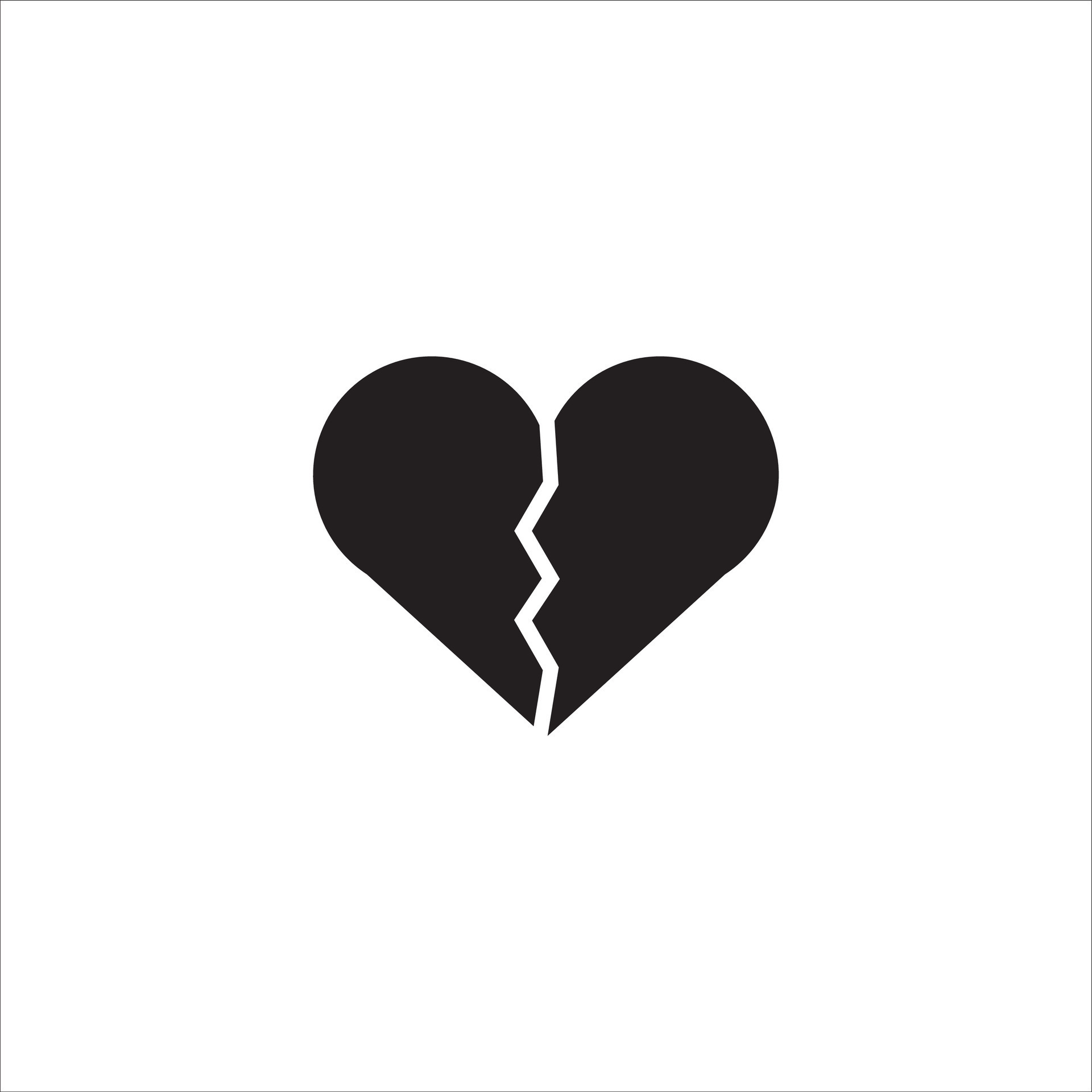 broken heart icon vector illustration symbol 27270471 Vector Art at ...