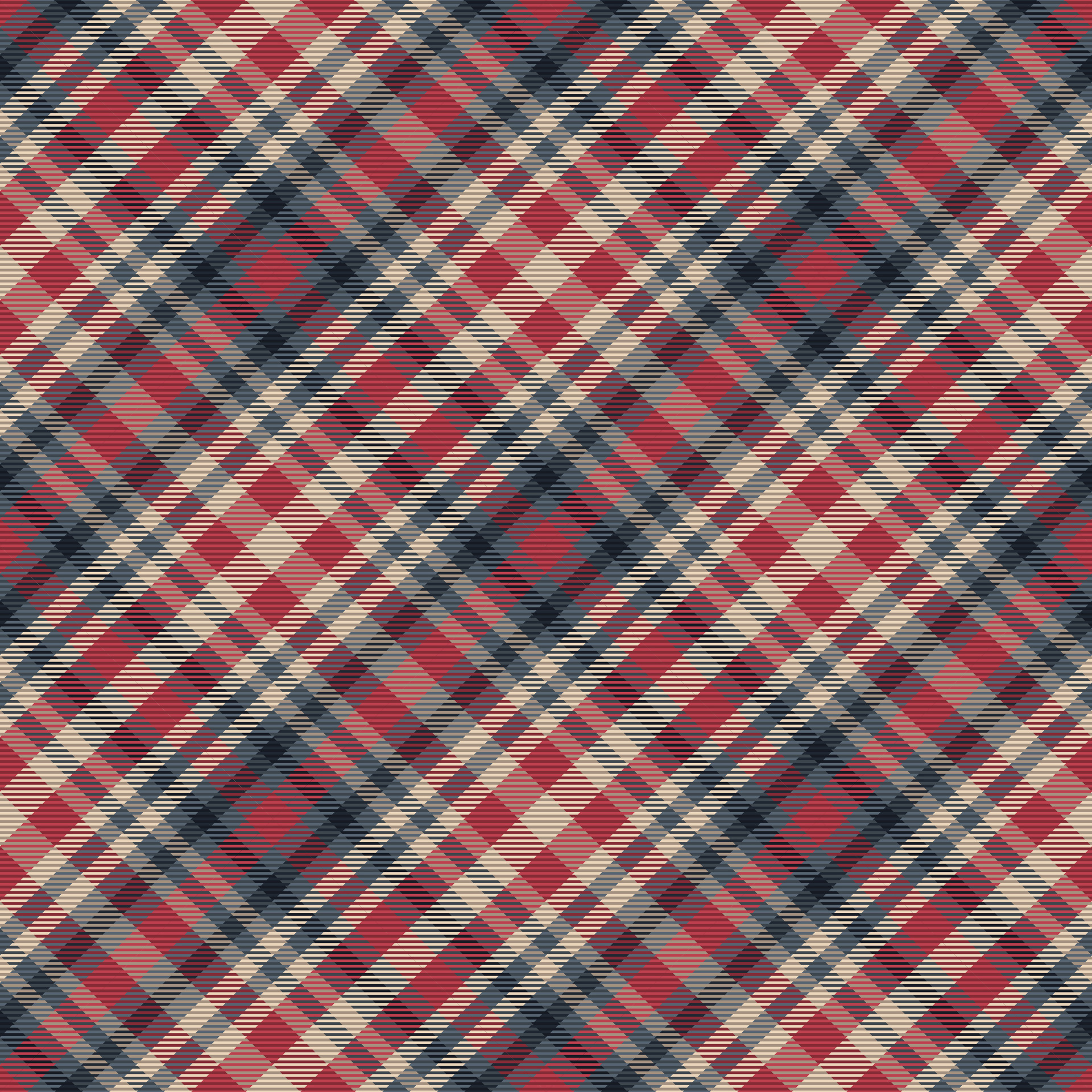 Plaid Pattern Seamless Check Fabric Texture Stripe Square Background