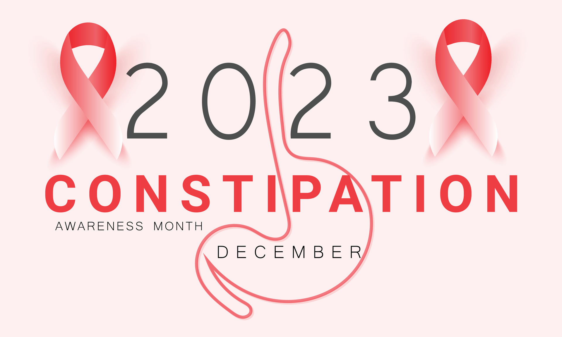 Constipation Awareness Month Background Banner Card Poster