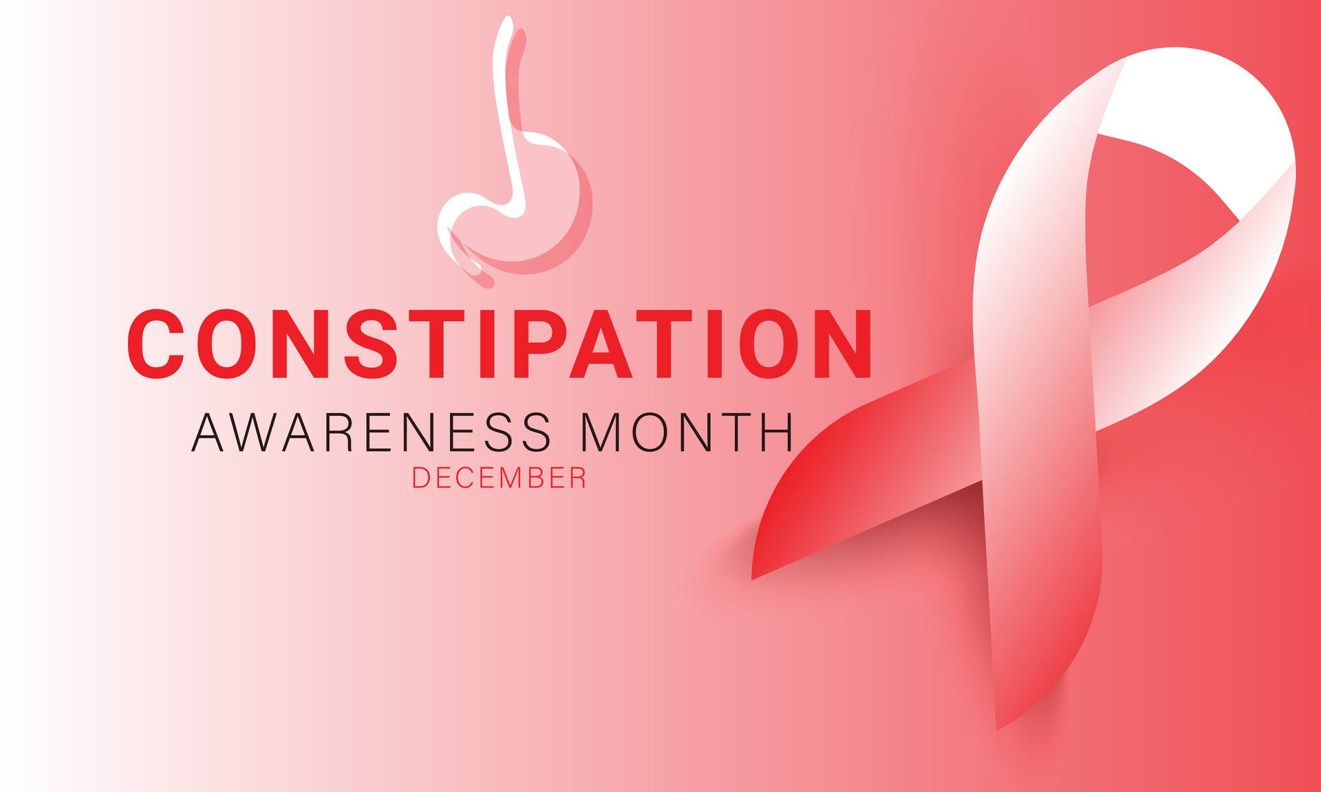 Constipation Awareness Month Background Banner Card Poster