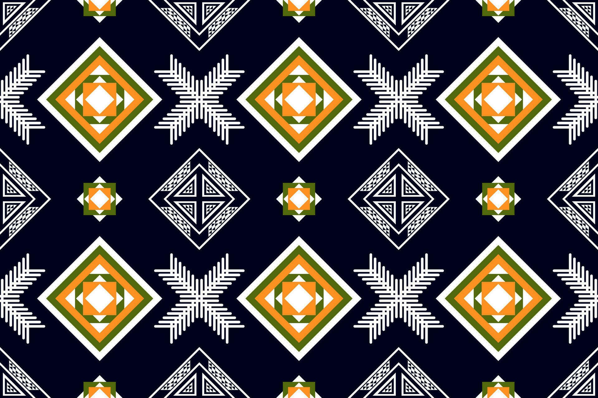 Geometric ethnic oriental seamless pattern traditional Design for ...