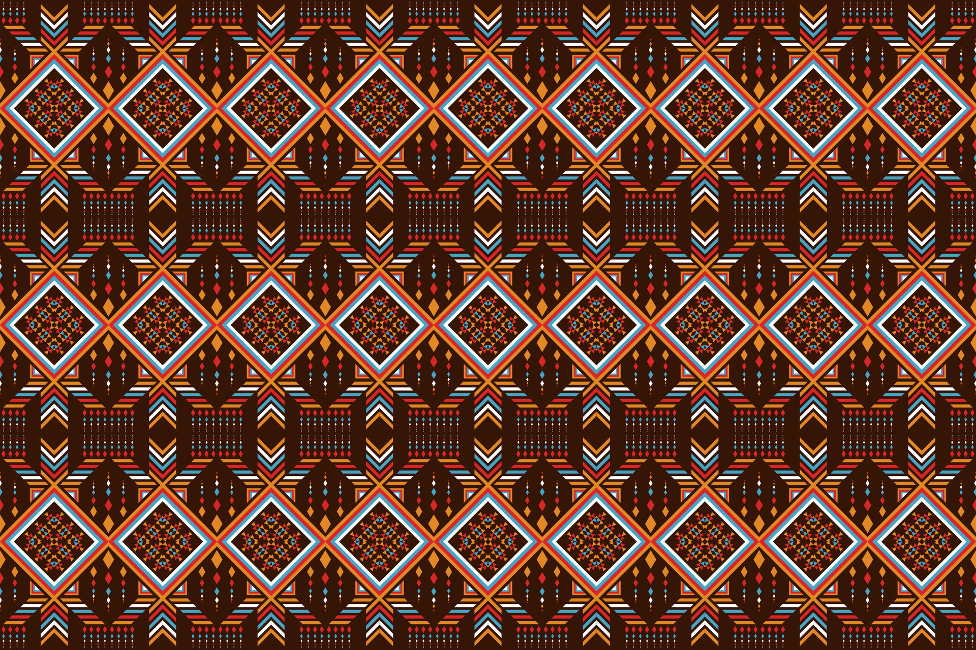 Geometric ethnic oriental seamless pattern traditional Design for ...