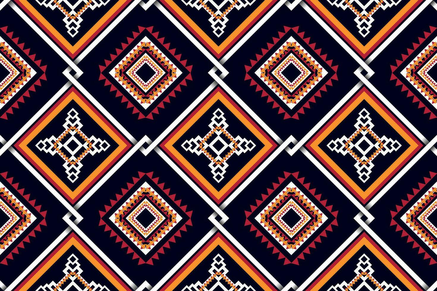 Geometric ethnic oriental seamless pattern traditional Design for ...