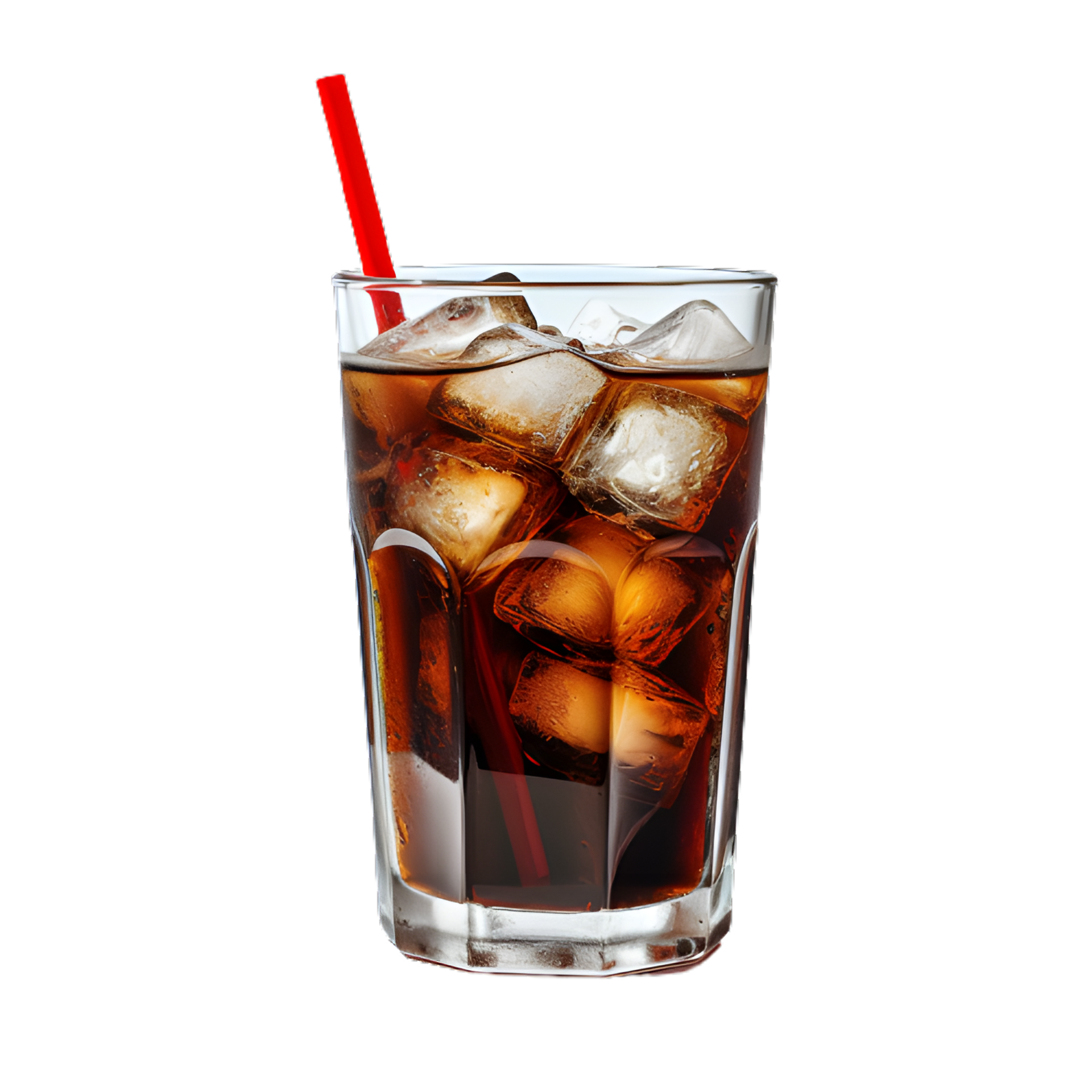 glass of cola with ice on a transparent background 27291657 PNG