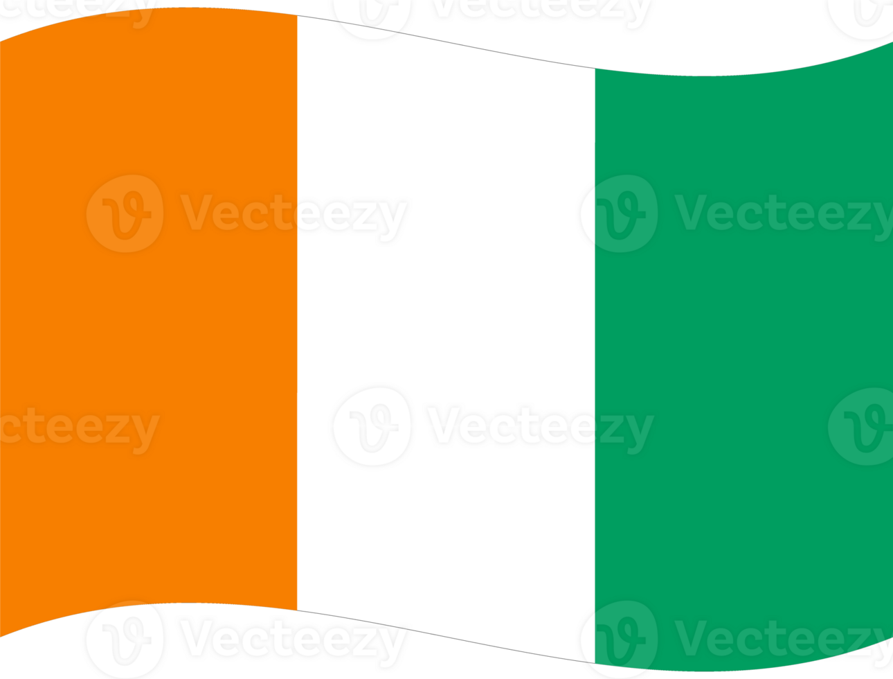 Ivory Coast Flag Wave Ivory Coast Flag Flag Of Ivory Coast 27292181 Png