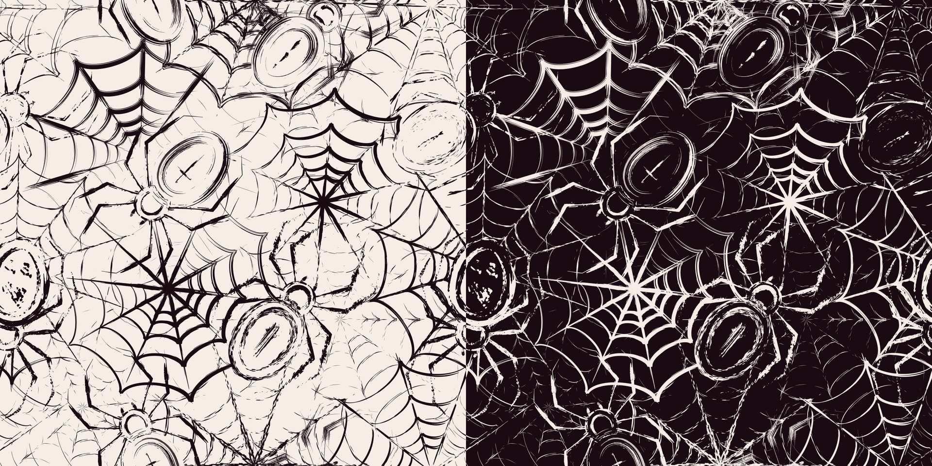 Grunge pattern with spiders, spiderweb 27293063 Vector Art at Vecteezy