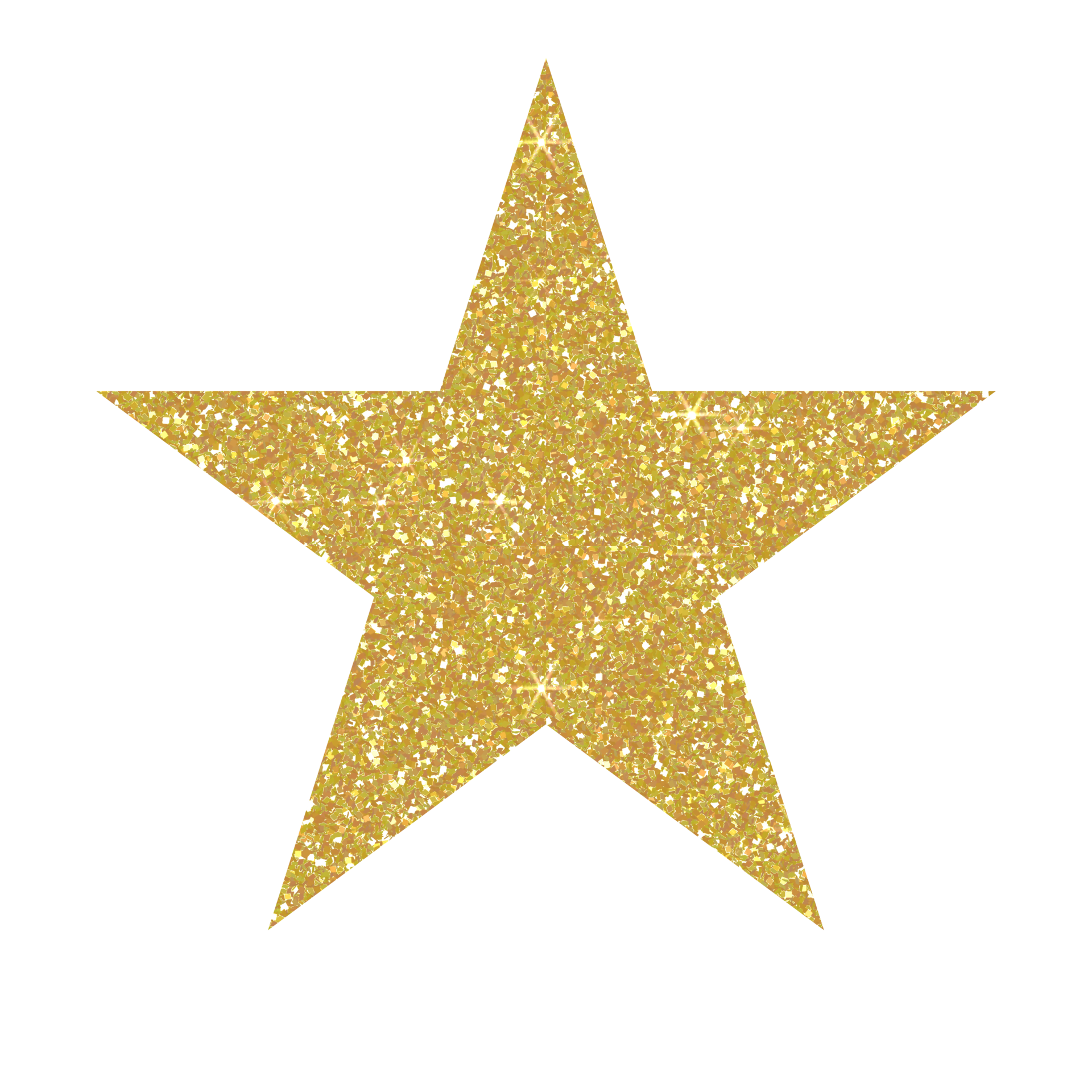 Gold star glitter on transparent background 27296798 PNG