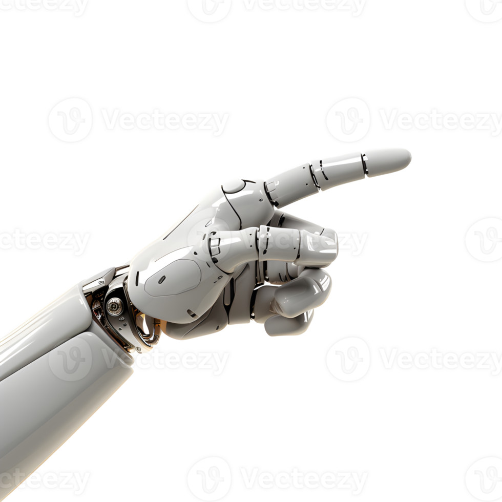 AI robot hand, innovation in the future of technology 27298216 PNG