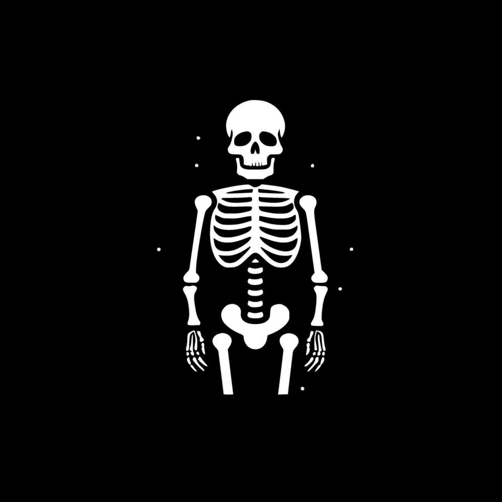 Skeleton - Minimalist and Flat Logo - Vector illustration 27300698 ...