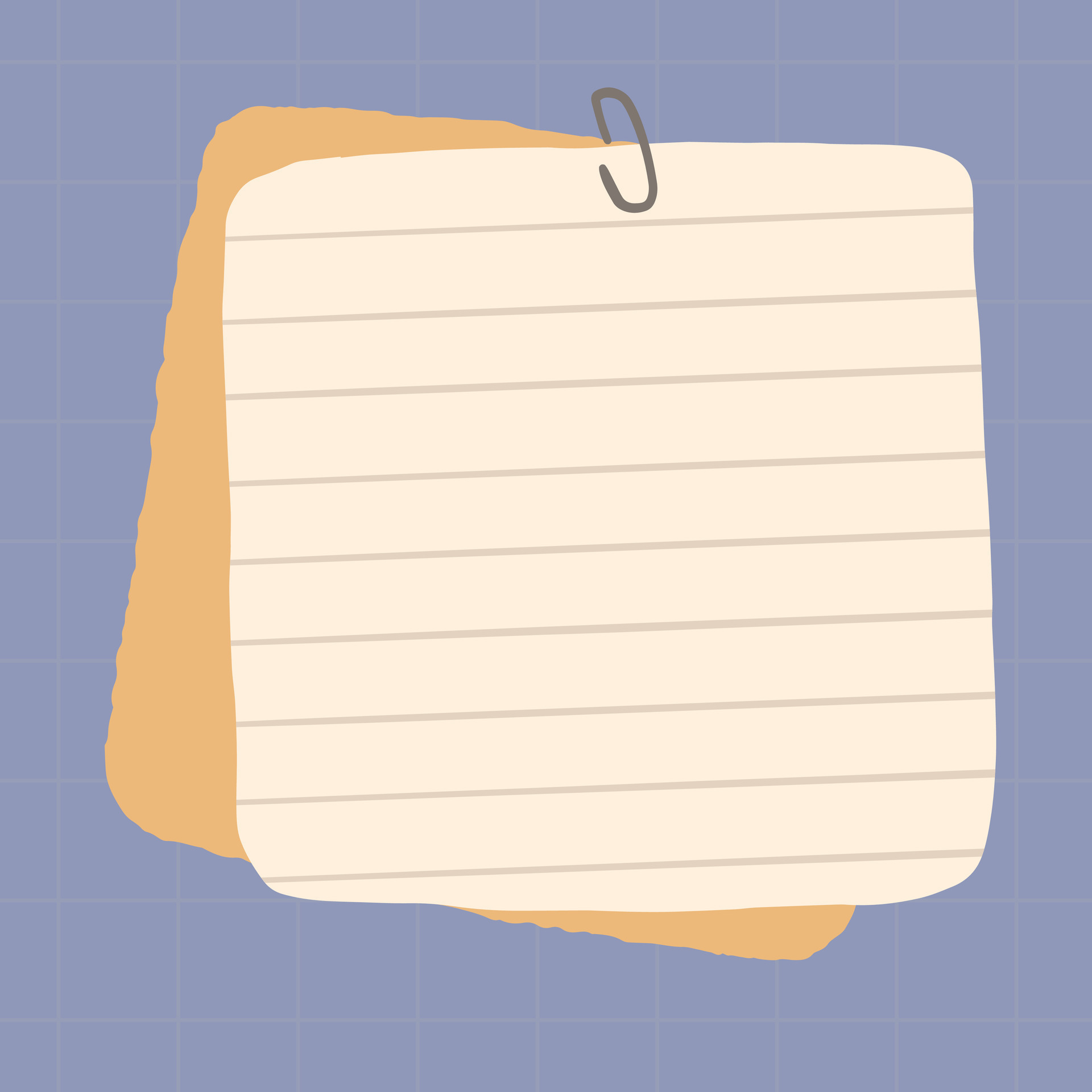 Cute Memo Templates Striped Notes And Blank Notebooks Isolated Daily