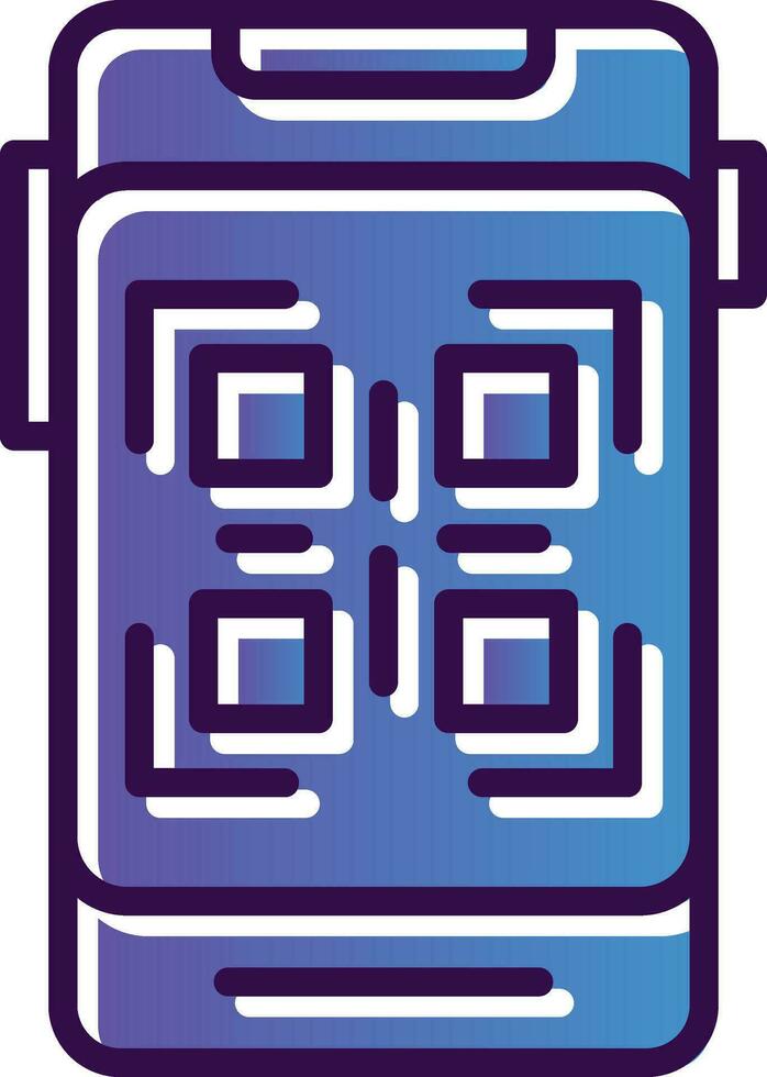Qr Code Vector Icon Design 27306109 Vector Art At Vecteezy