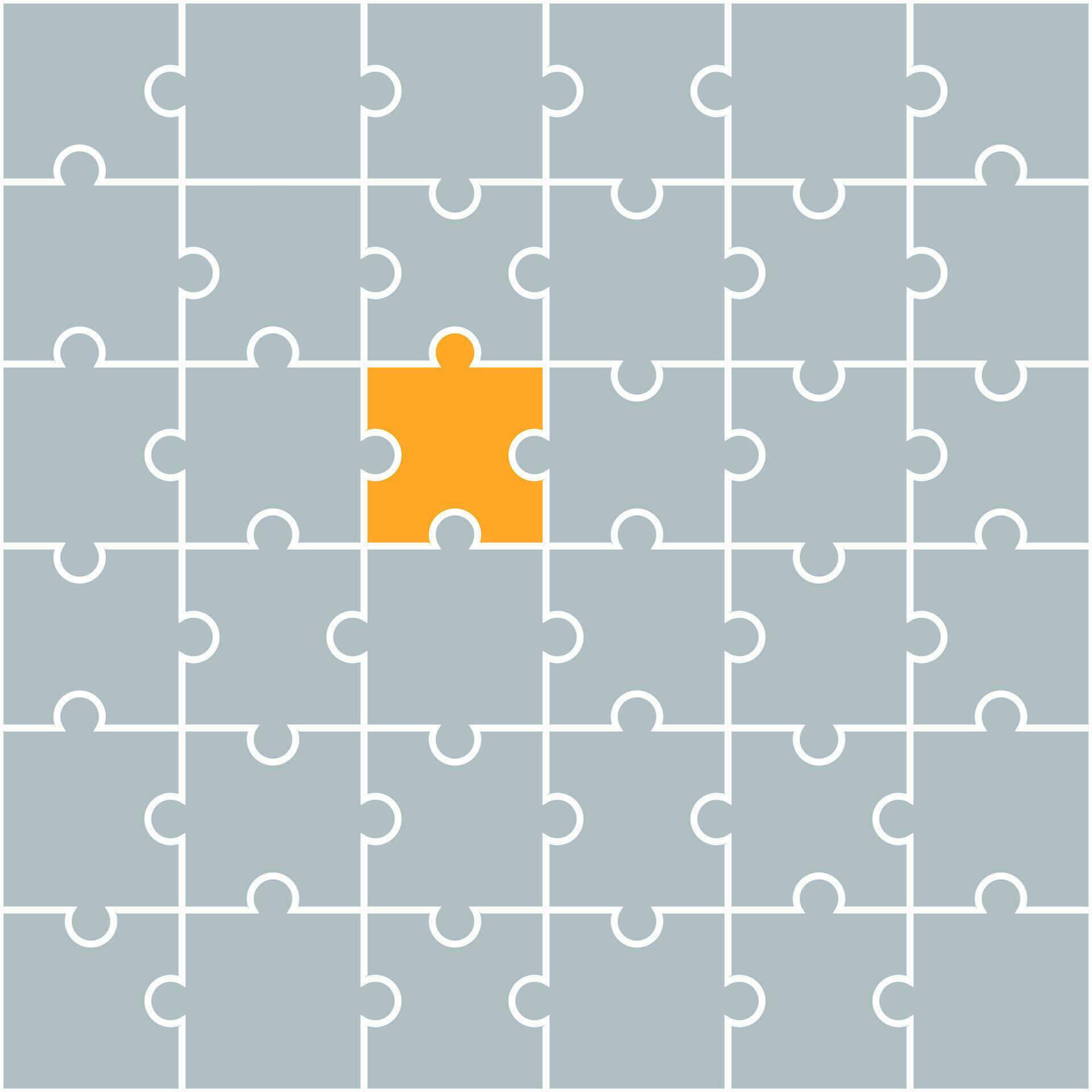 Orange Jigsaw Pattern Jigsaw Line Pattern Jigsaw Seamless Pattern Decorative Elements