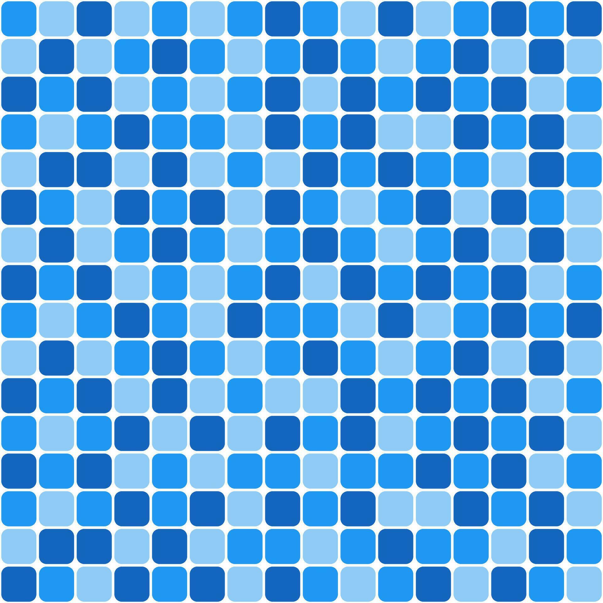 Blue tile background, rounded corners mosaic tile background, Tile background, Seamless pattern ...