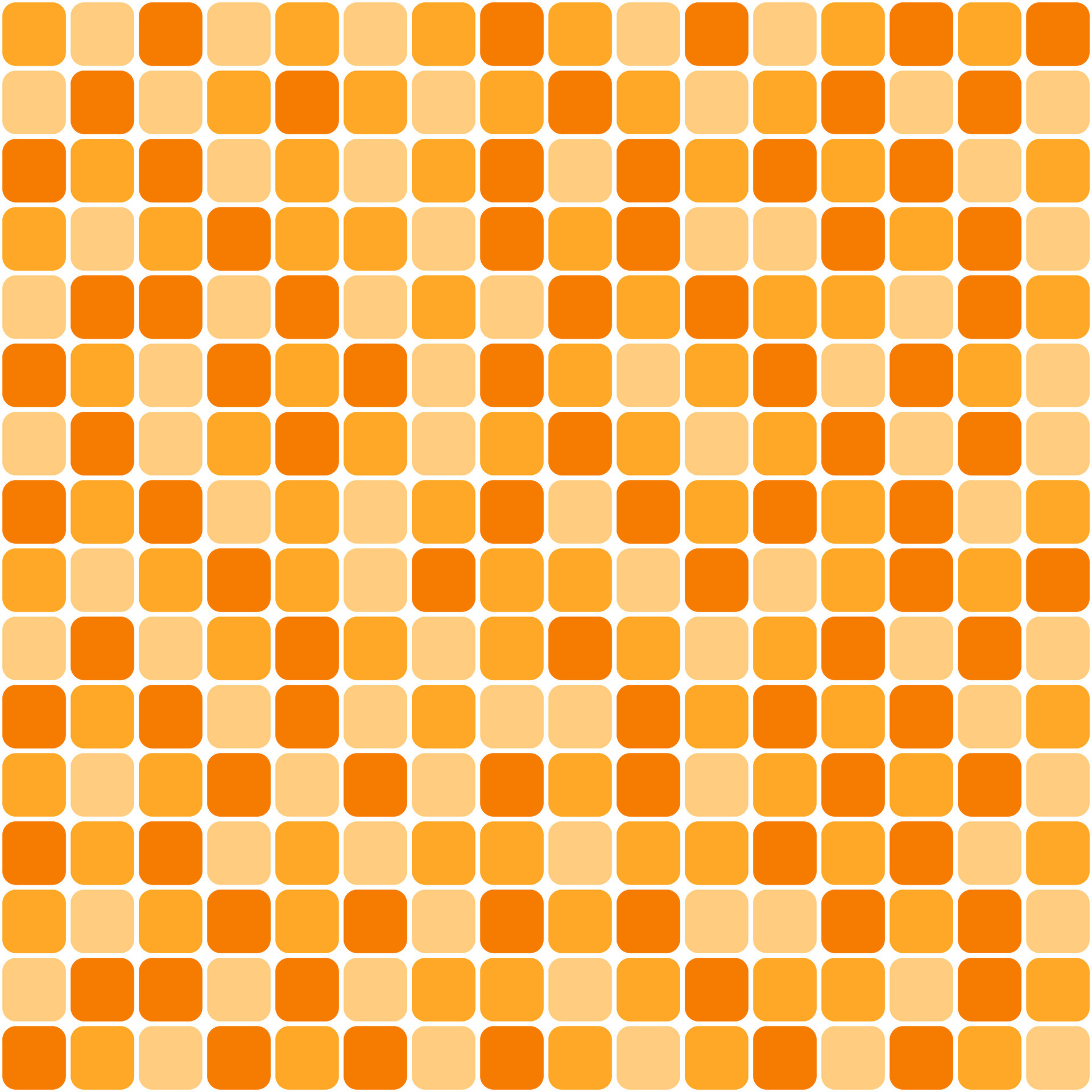 Orange Tile Background Rounded Corners Mosaic Tile Background Tile Background Seamless