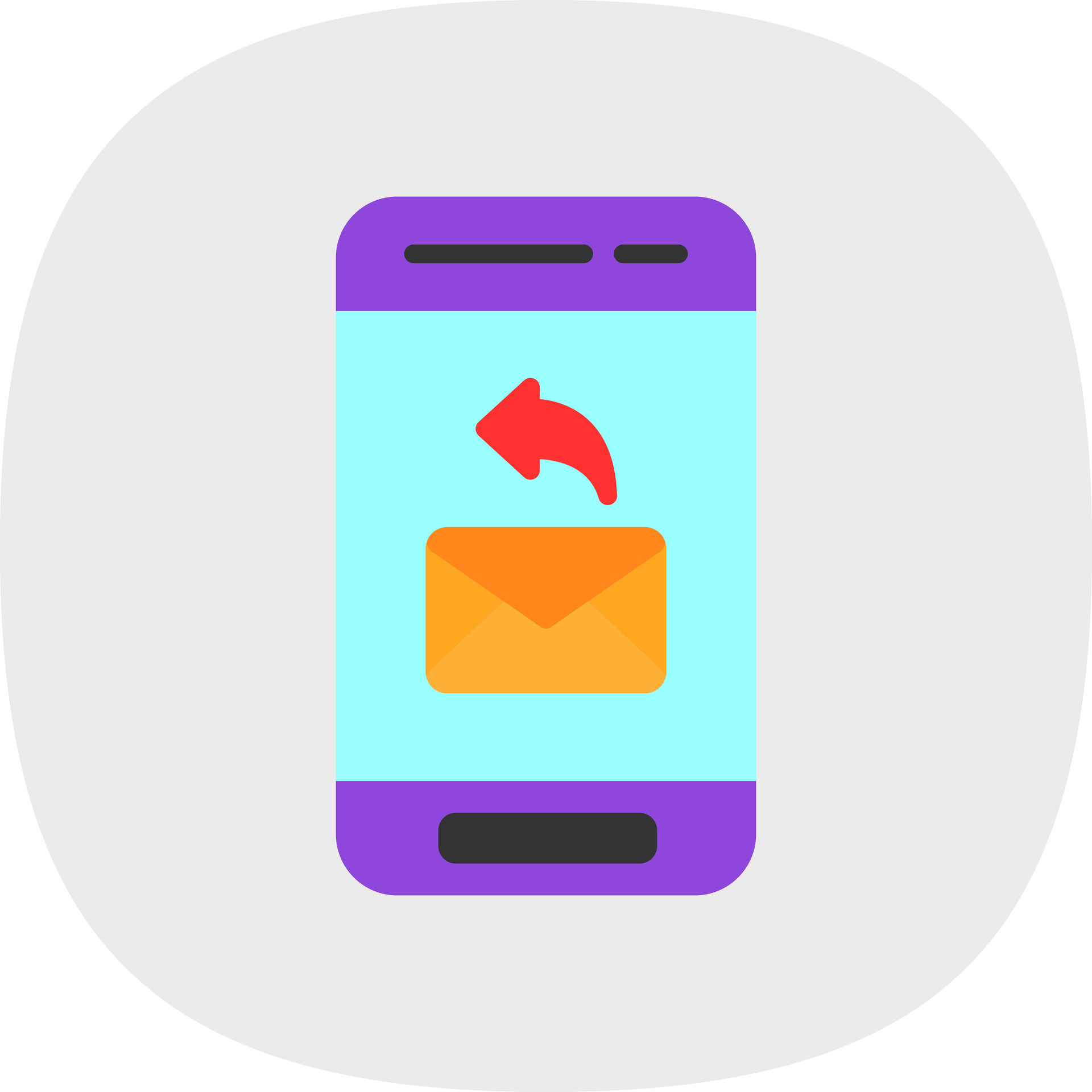 Reply Vector Icon Design 27312616 Vector Art At Vecteezy