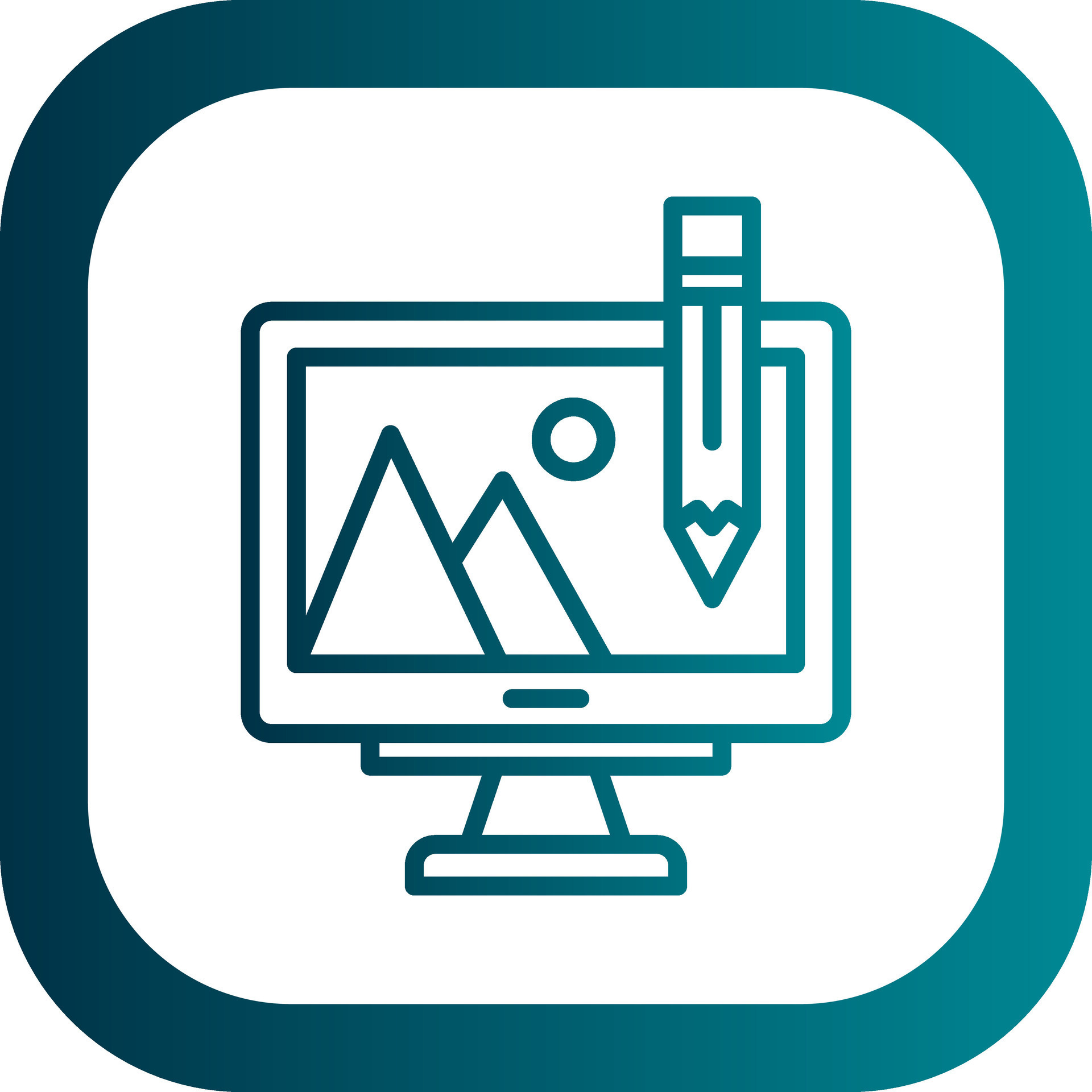 Digital Art Vector Icon Design 27324925 Vector Art at Vecteezy