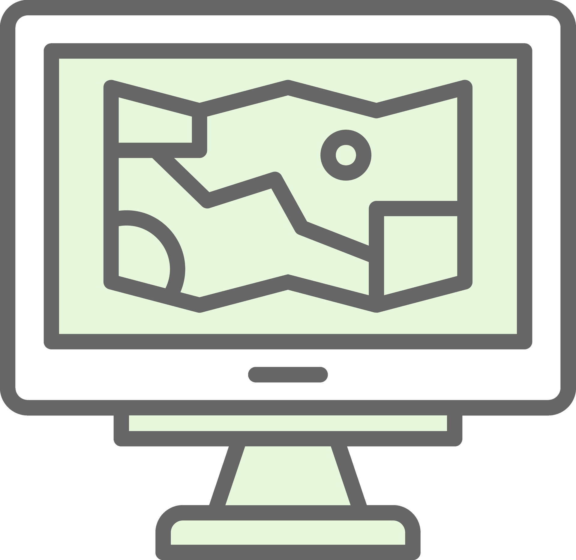 Game Map Vector Icon Design 27327598 Vector Art At Vecteezy