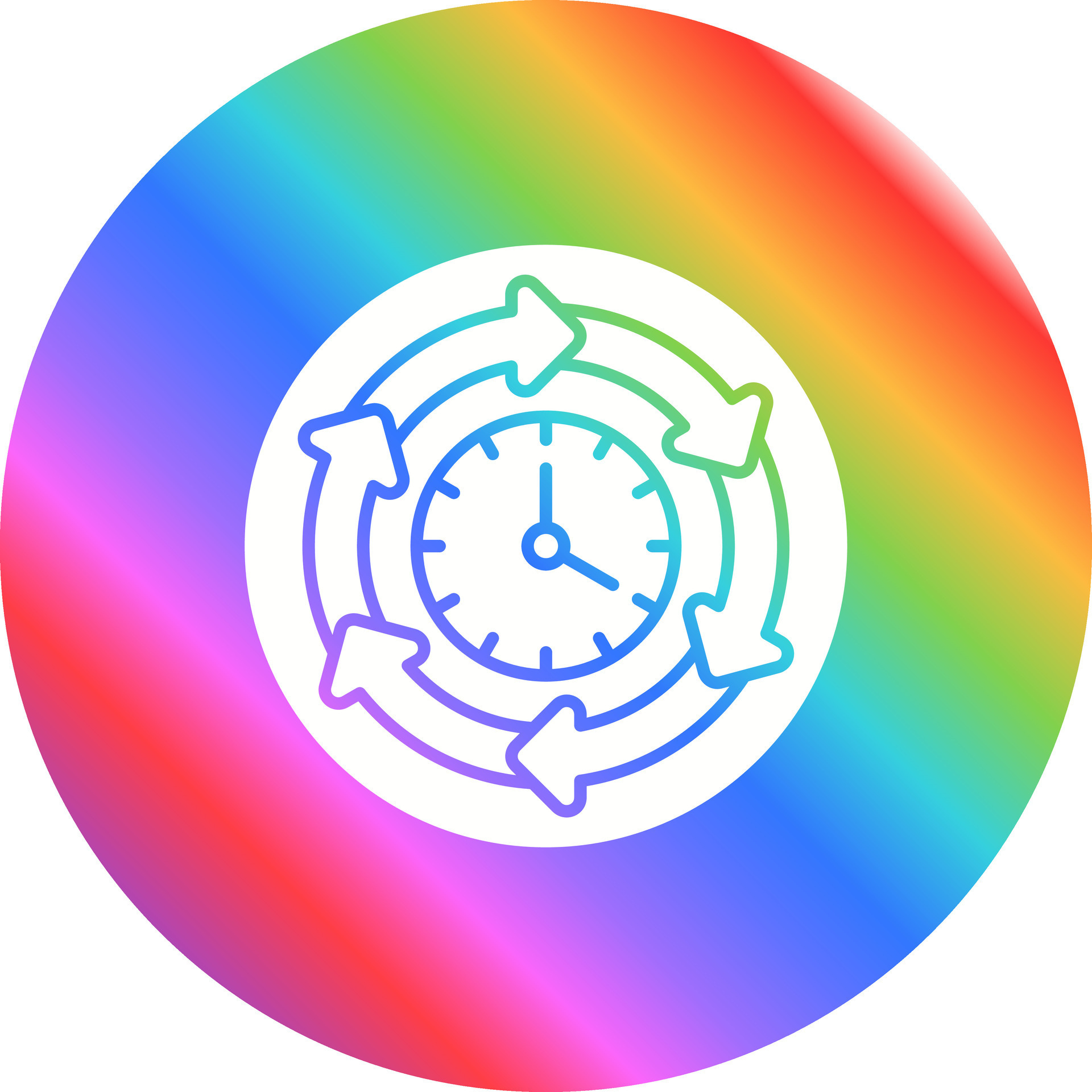 Processing Time Vector Icon 27331316 Vector Art at Vecteezy