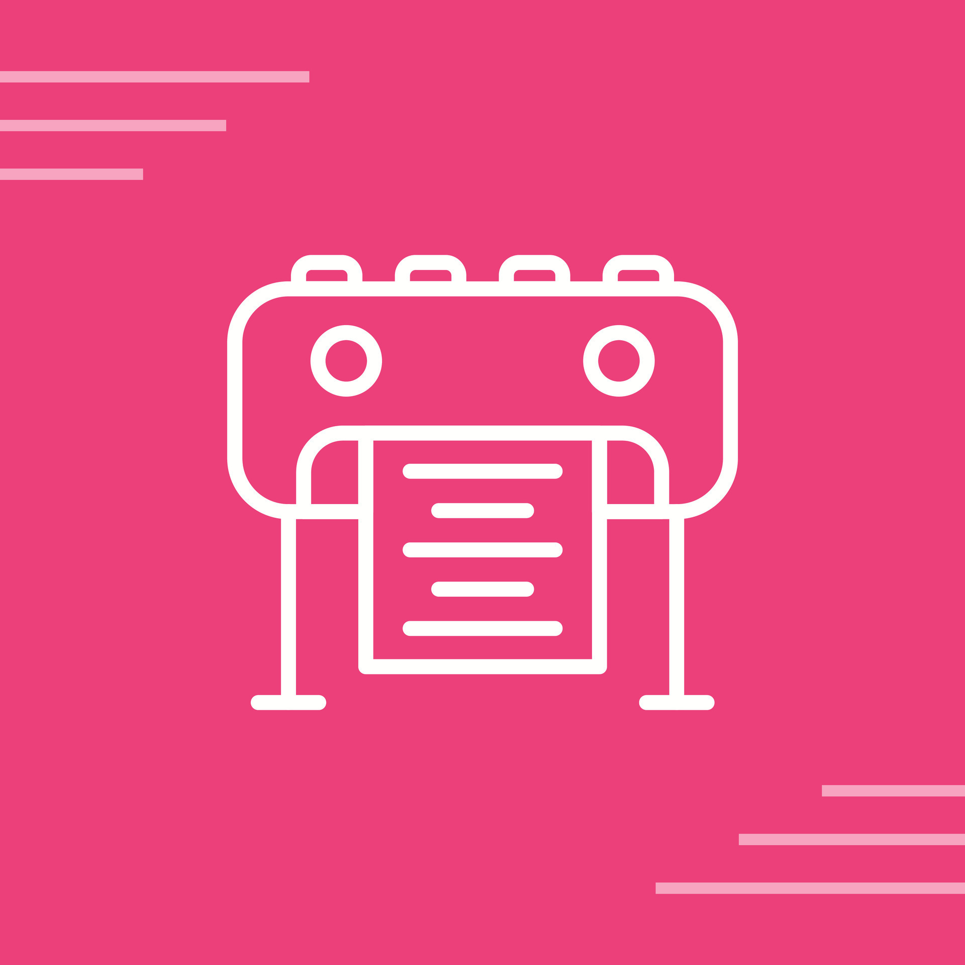 Plotter Vector Icon 27333008 Vector Art at Vecteezy