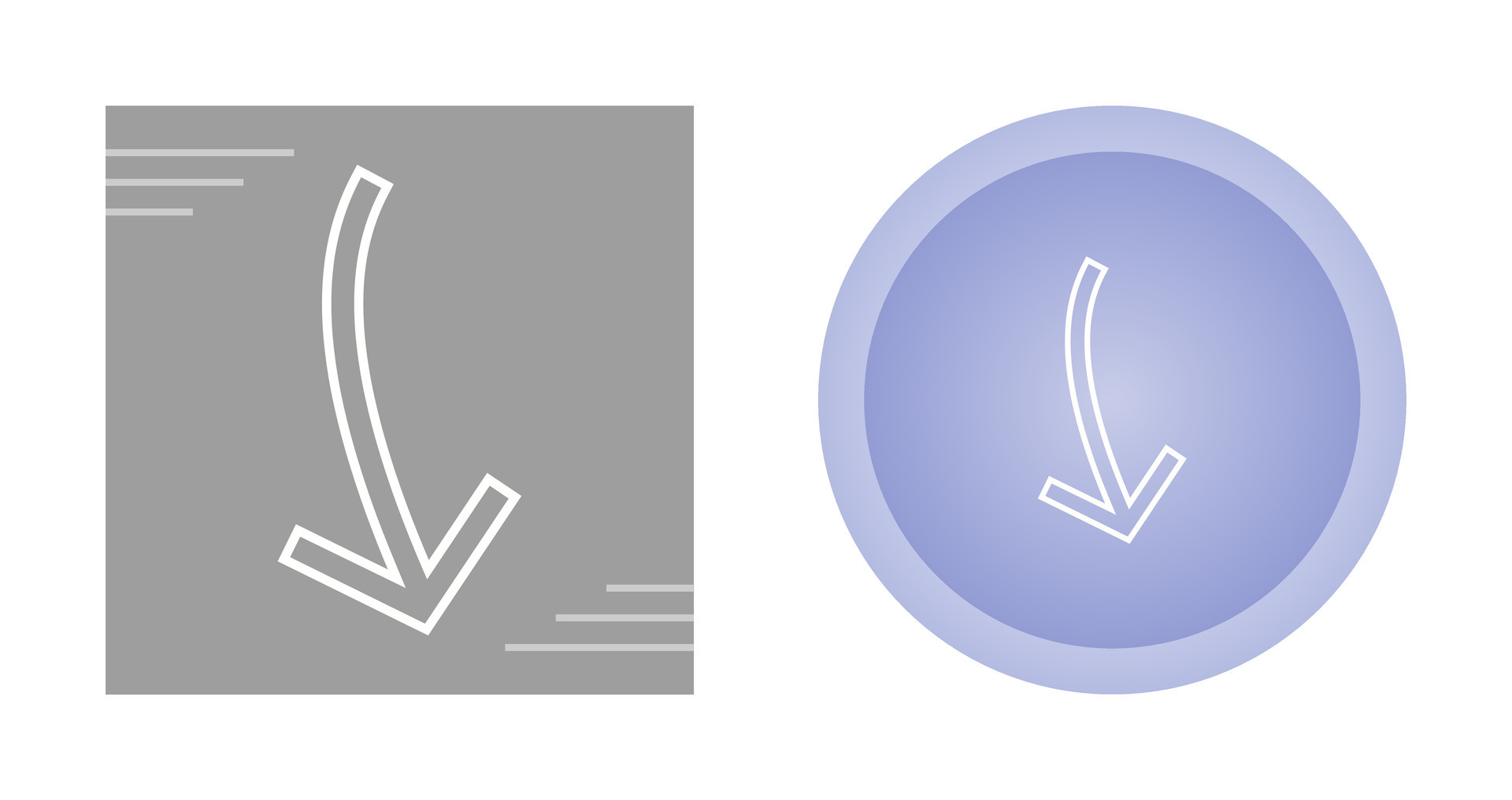 Arrow Pointing Down Vector Icon 27343137 Vector Art at Vecteezy Arrow Pointing Down Vector Icon 27343137 Vector Art at Vecteezy