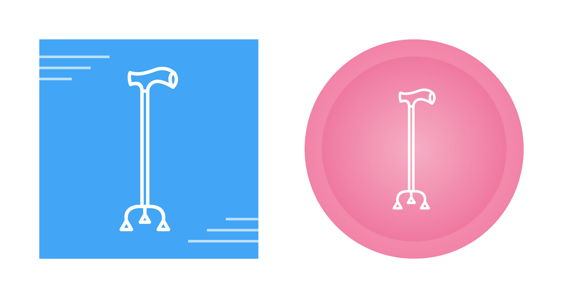 Walking Stick Vector Icon 27344531 Vector Art At Vecteezy