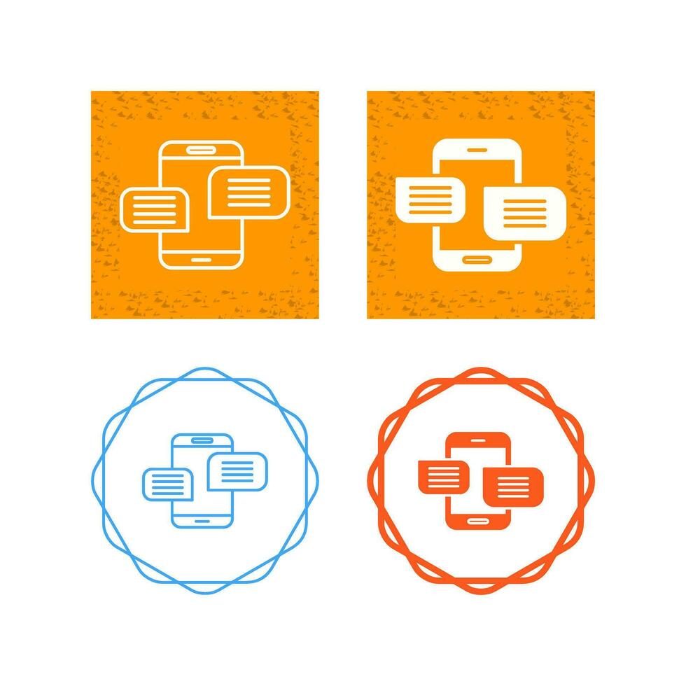 Messages Vector Icon 27349708 Vector Art at Vecteezy