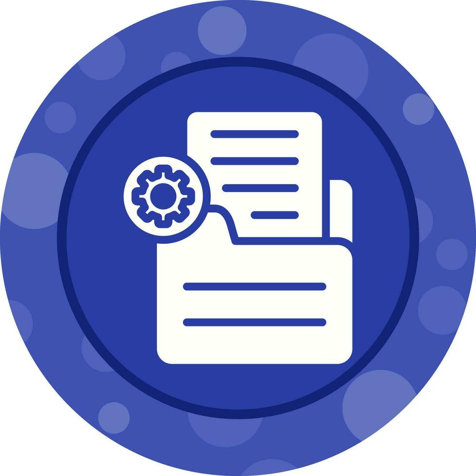Document Settings Vector Icon 27352152 Vector Art at Vecteezy