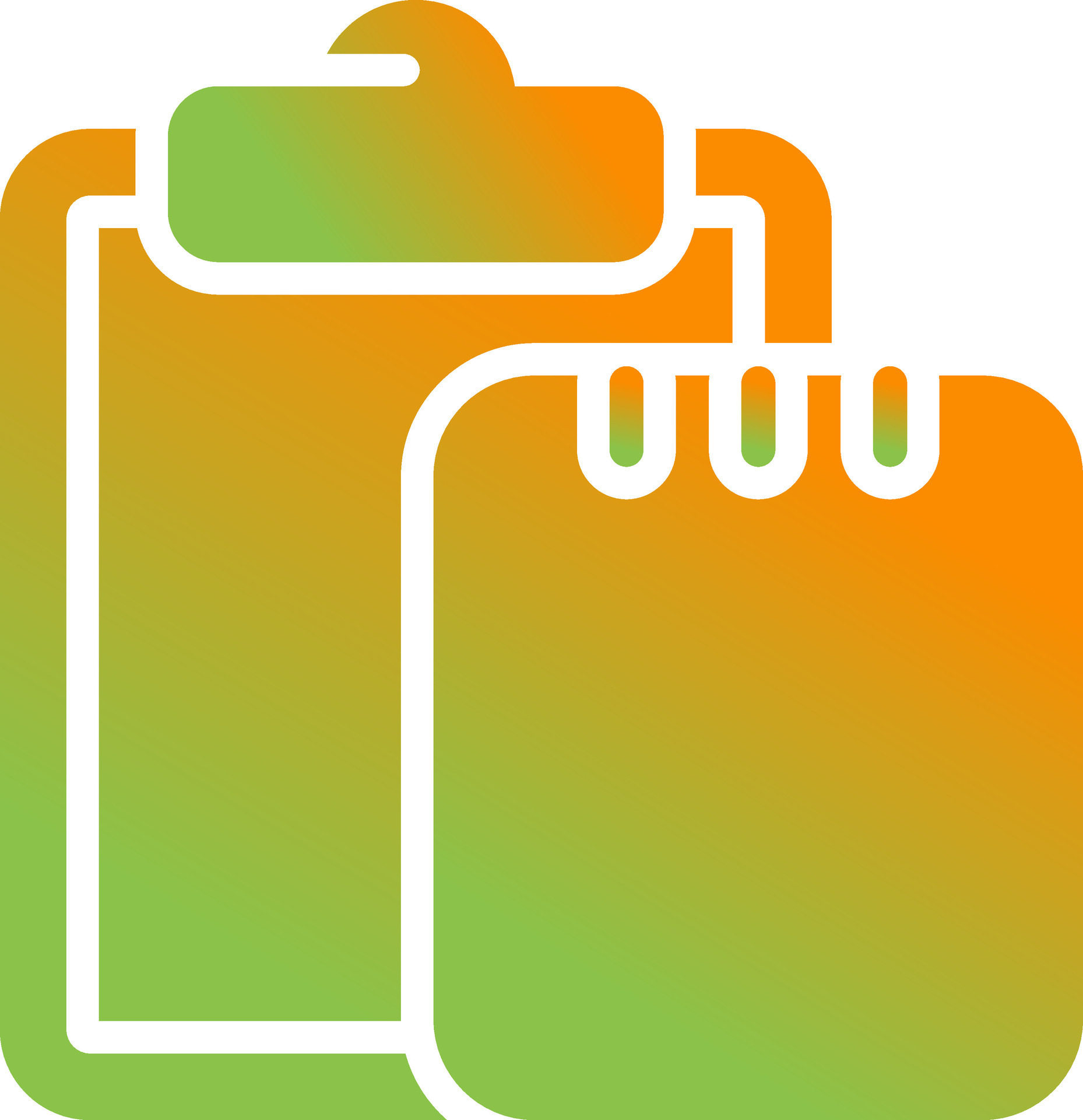 Task list with writing pad Vector Icon 27363286 Vector Art at Vecteezy