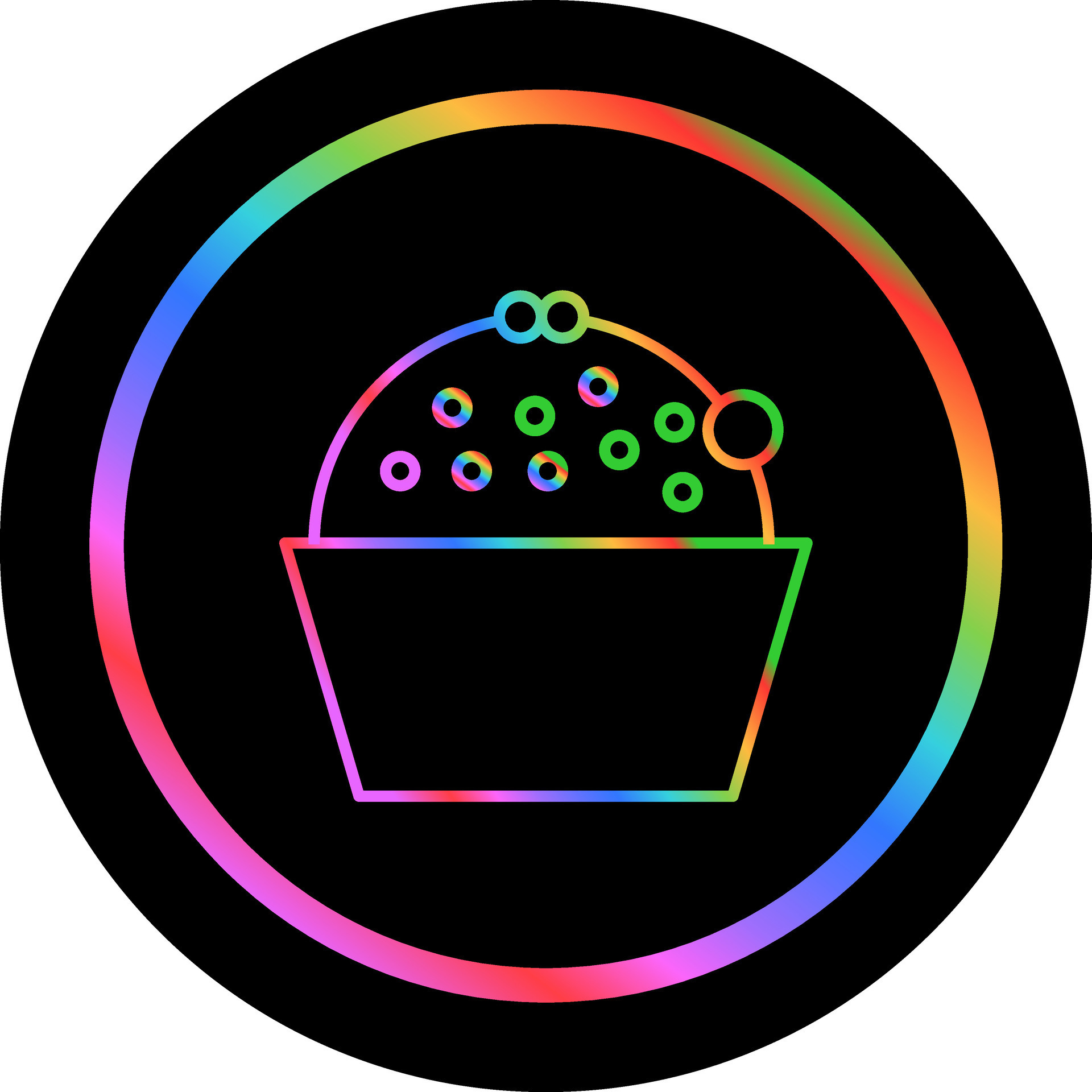 Cup Cake Vector Icon 27364454 Vector Art At Vecteezy