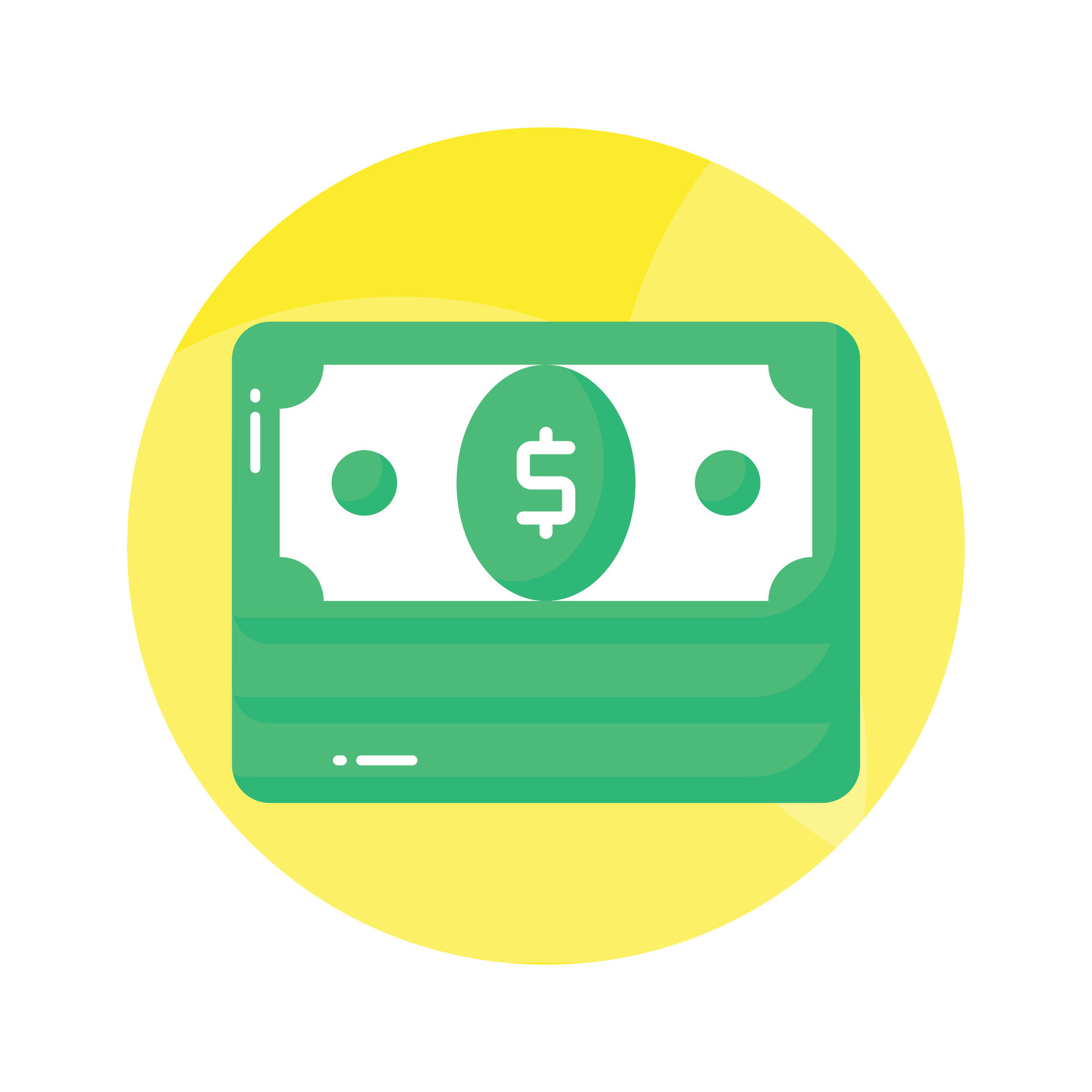 An Icon Of Paper Currency In Modern Style Well Designed Vector Of an-icon-of-paper-currency-in-modern-style-well-designed-vector-of