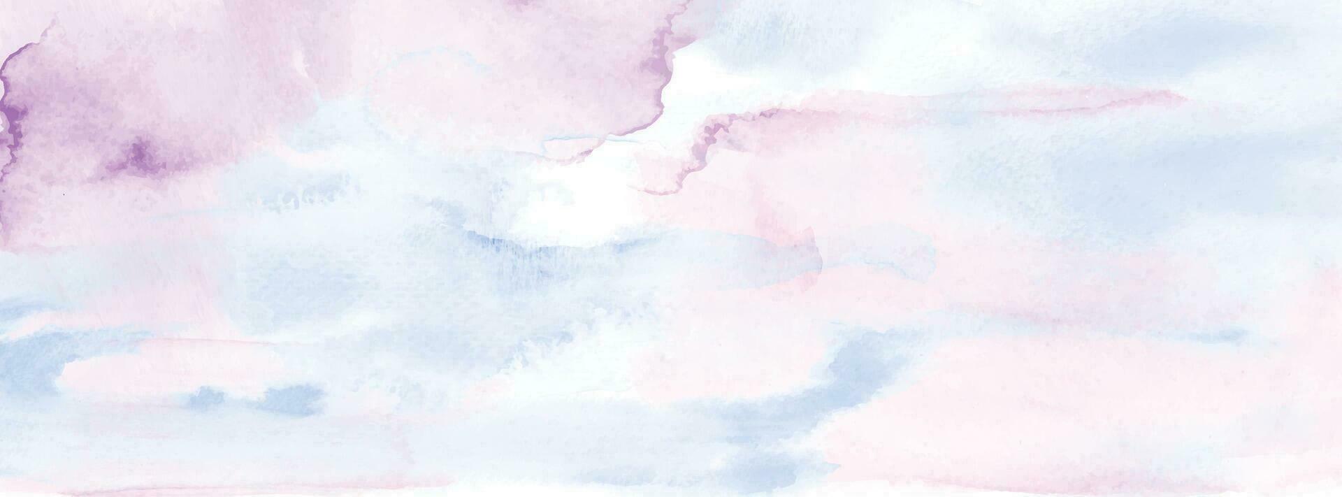 Abstract light pink and blue watercolor for background 27375280 Vector ...