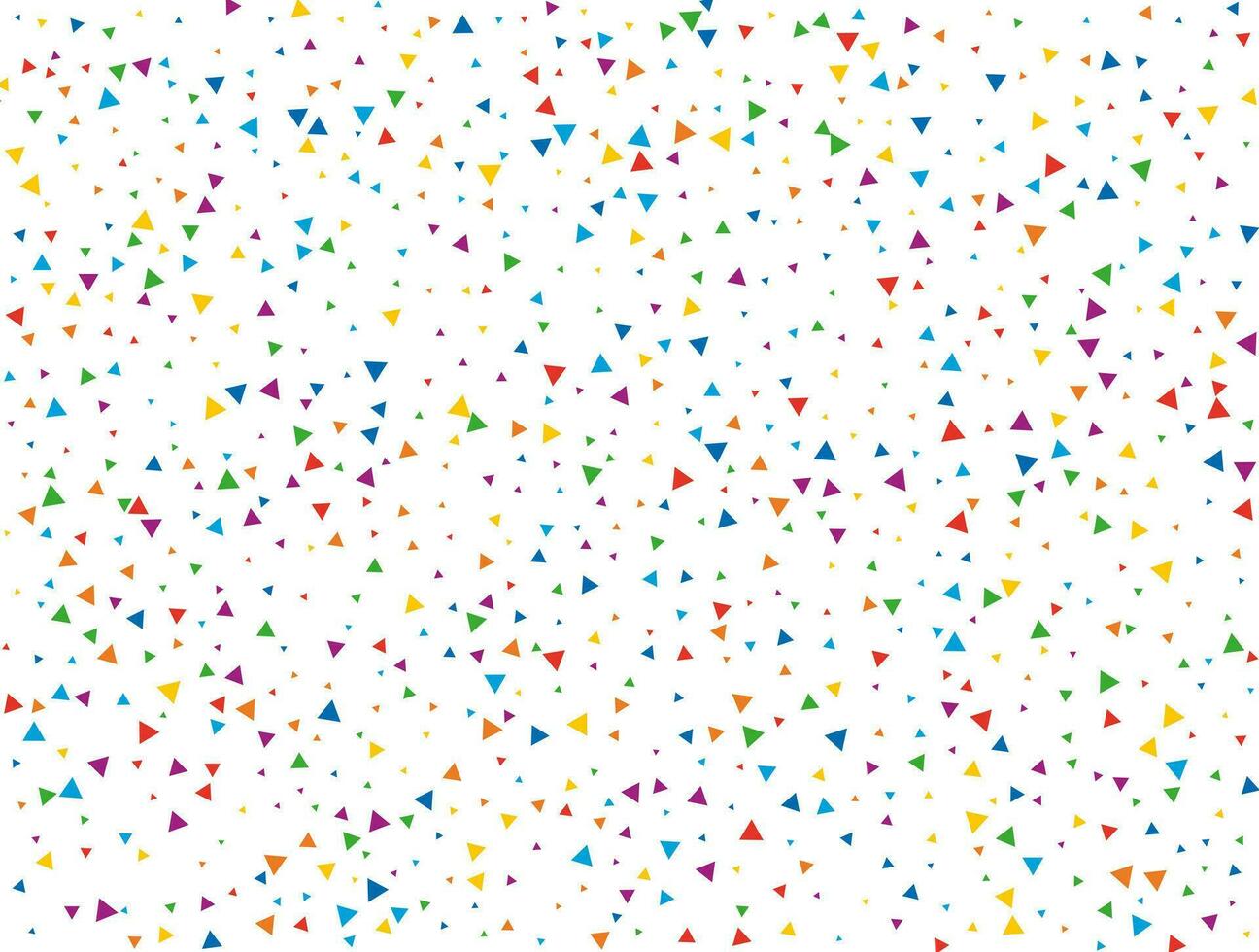 Triangular Rainbow Confetti. Rainbow glitter confetti background ...