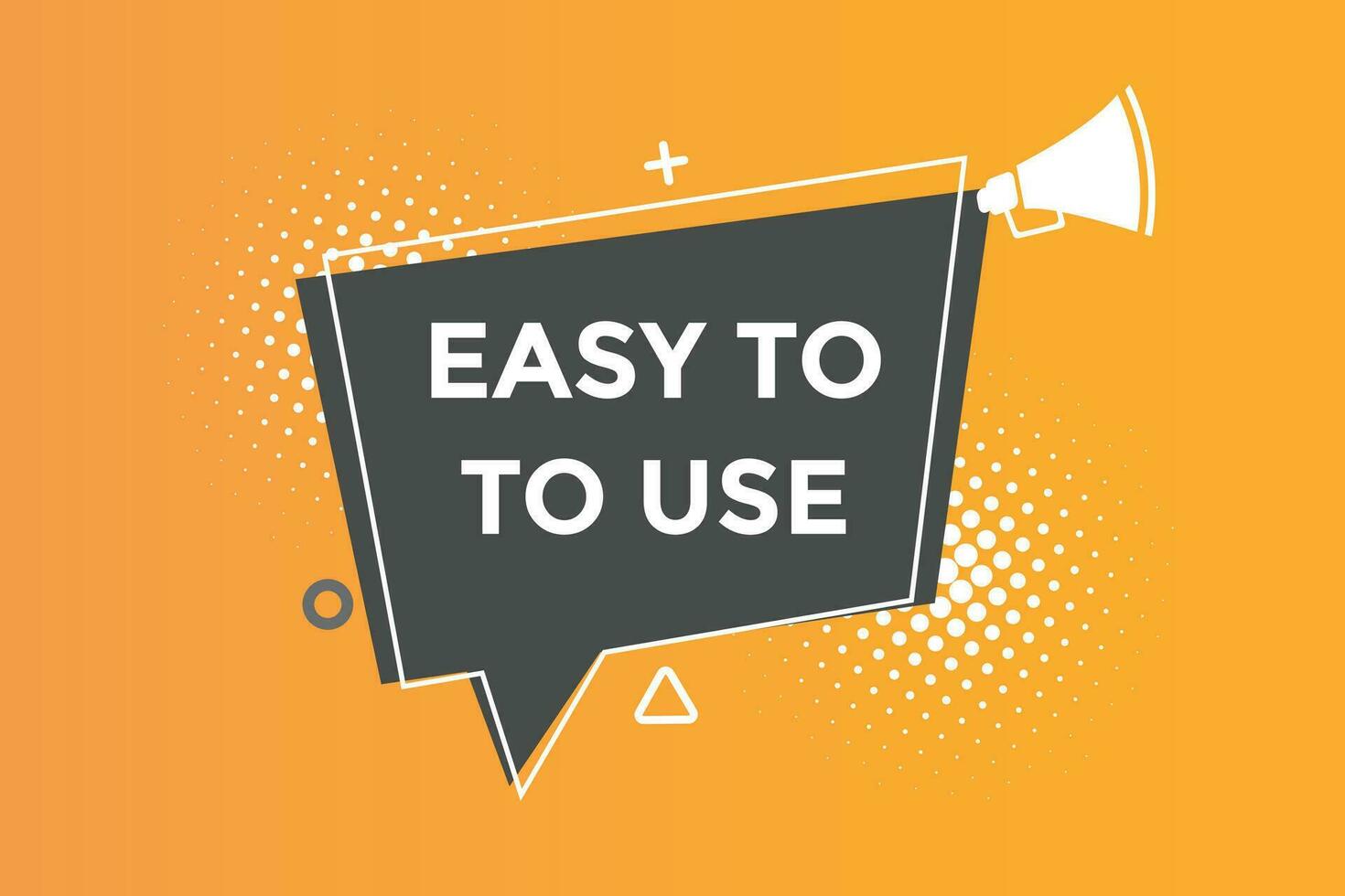 Easy to use button web banner templates. Vector Illustration 27375659 ...